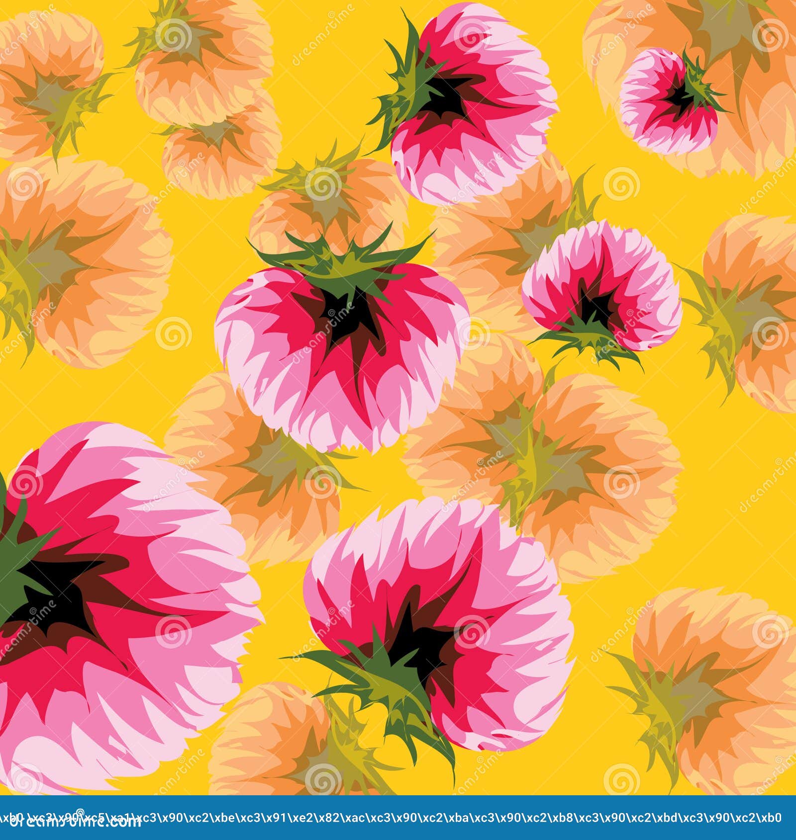 Floral Background Clover Flowers Stock Vector - Illustration of grass ...