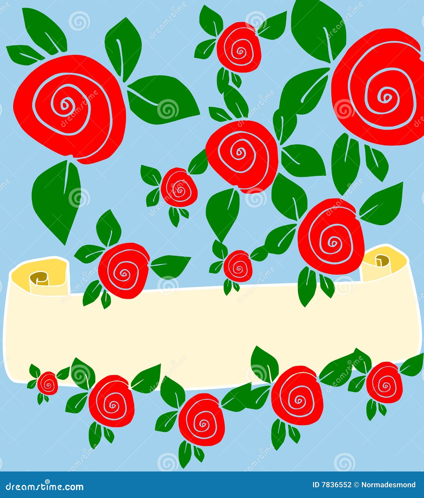 An Ice Cream Banner. Blue Background. Generated Ai Royalty-Free Stock ...