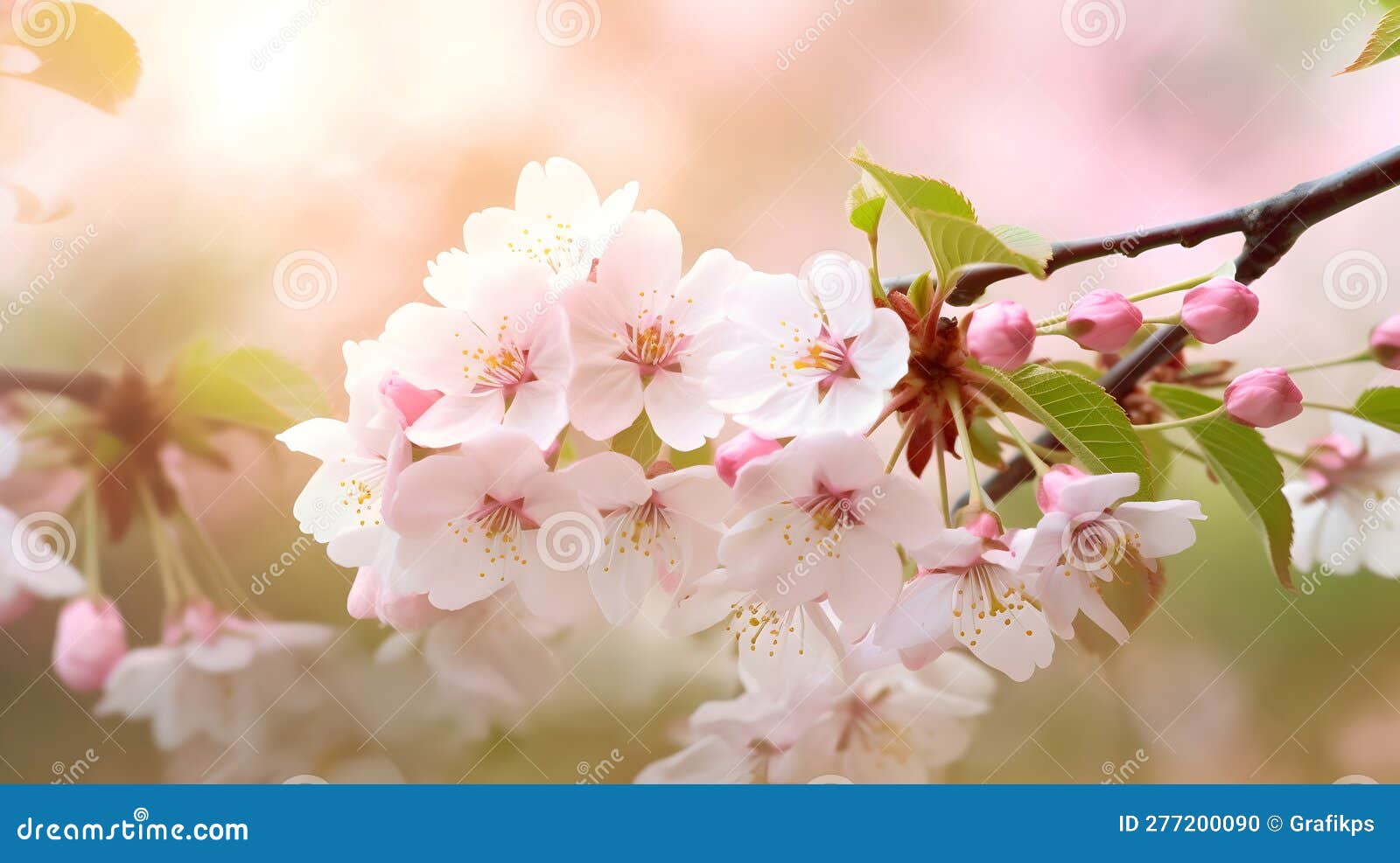 Floral Background in Subtle Shades of Pastel Pink and White. Flowers ...