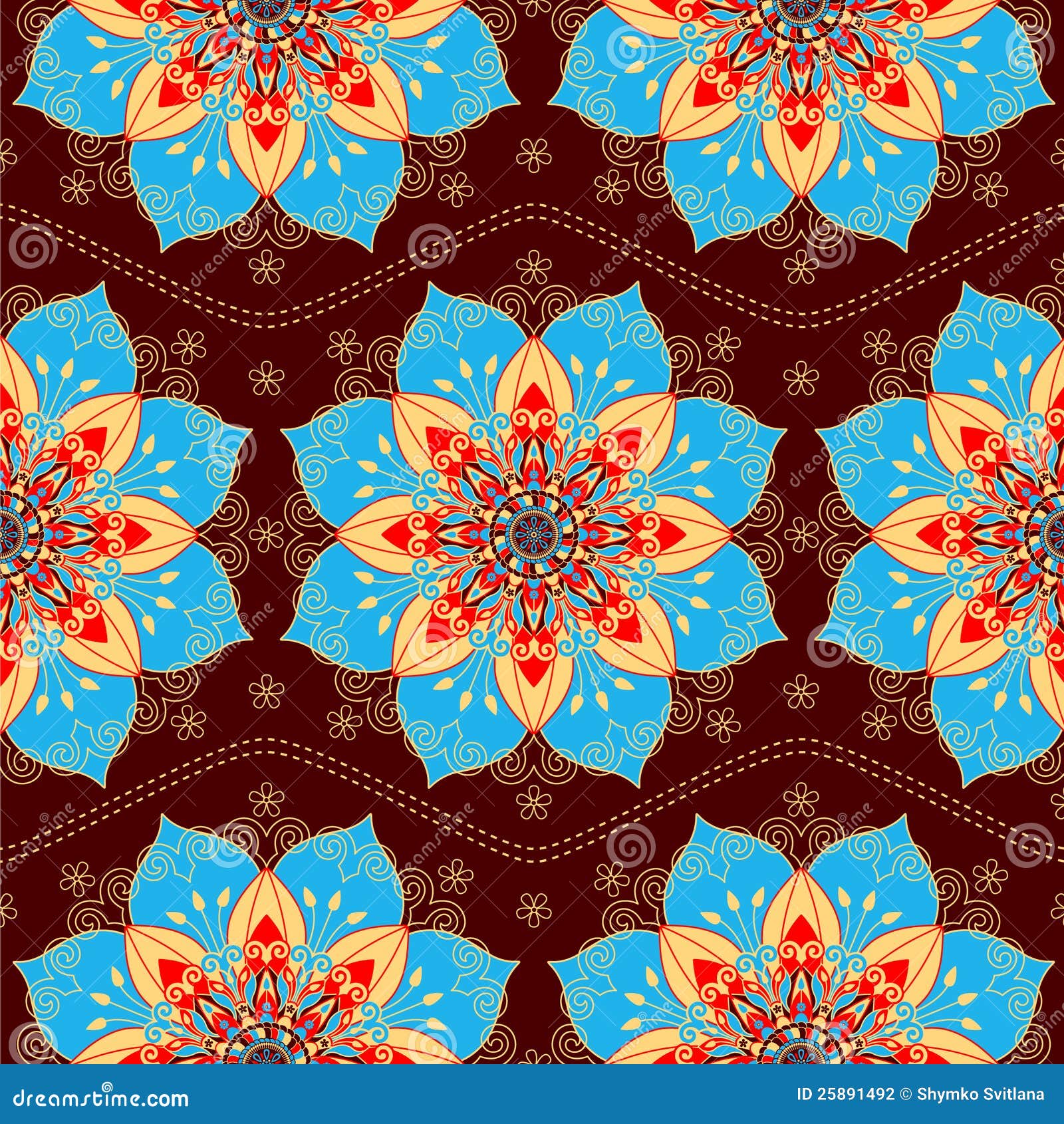 Floral backround stock vector. Illustration of pattern - 25891492