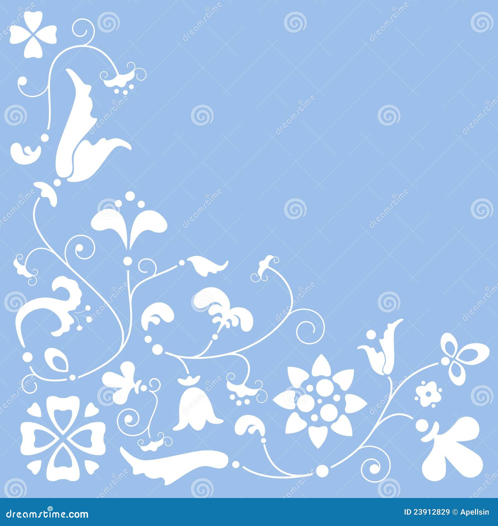 Floral bg stock vector. Illustration of backgrounds, elegance - 23912829