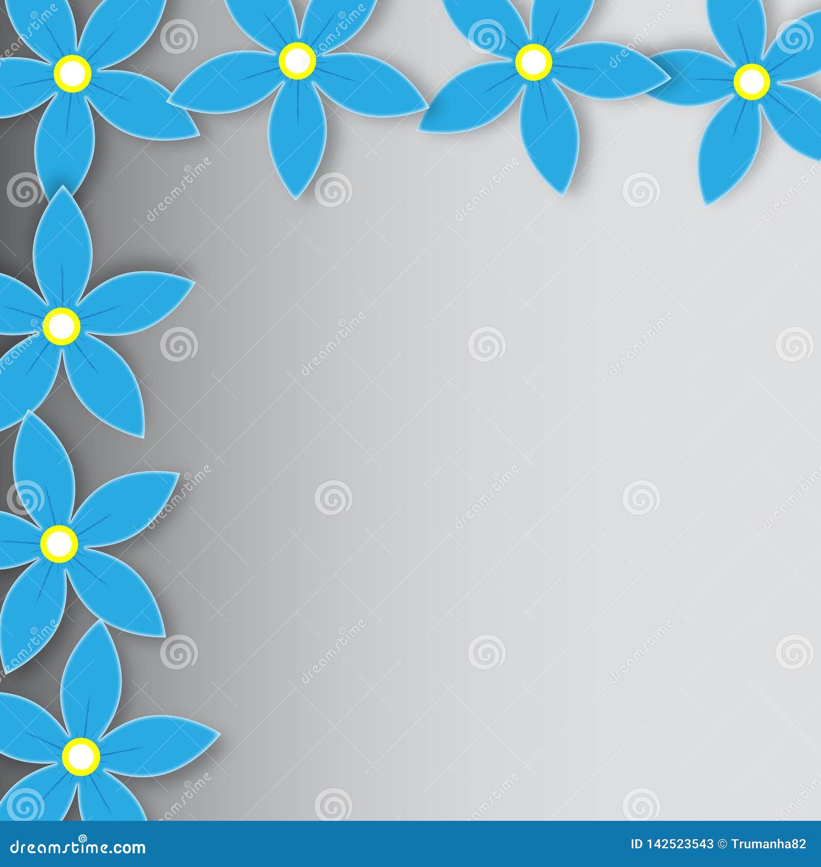 Easy guide to design Background blue border design For professional results