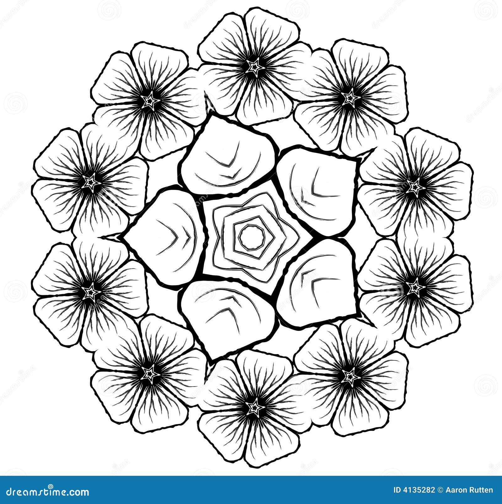 Floral Bouquet Vector Glyph Symbol Stock Vector - Illustration of ...