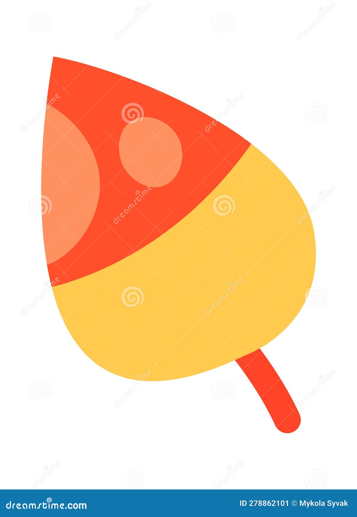 Floral Bud Icon stock vector. Illustration of floral - 278862101