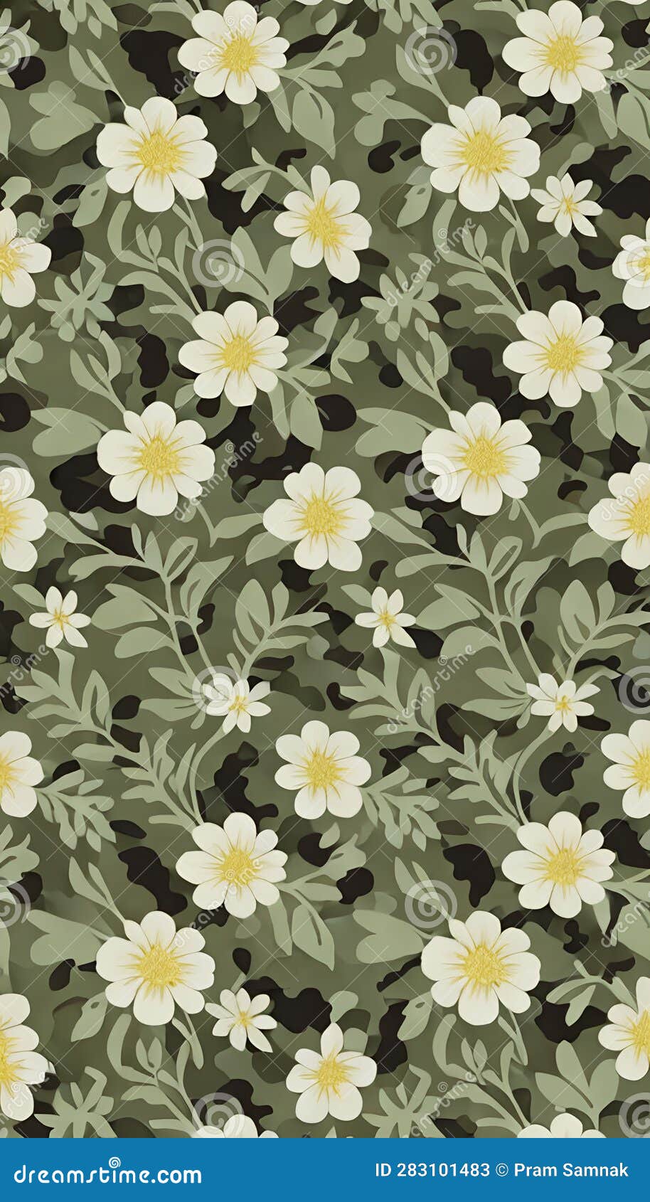 Floral Camouflage Pattern, a Pattern that is Both Beautiful and ...