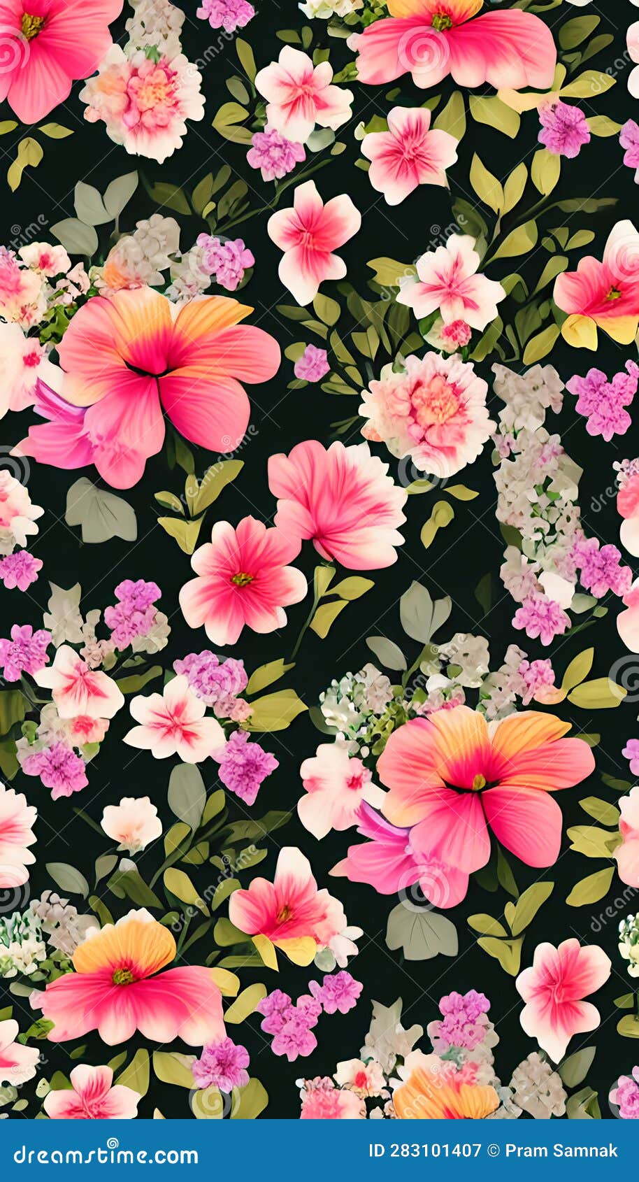 Floral Camouflage Pattern, a Pattern that is Both Beautiful and ...