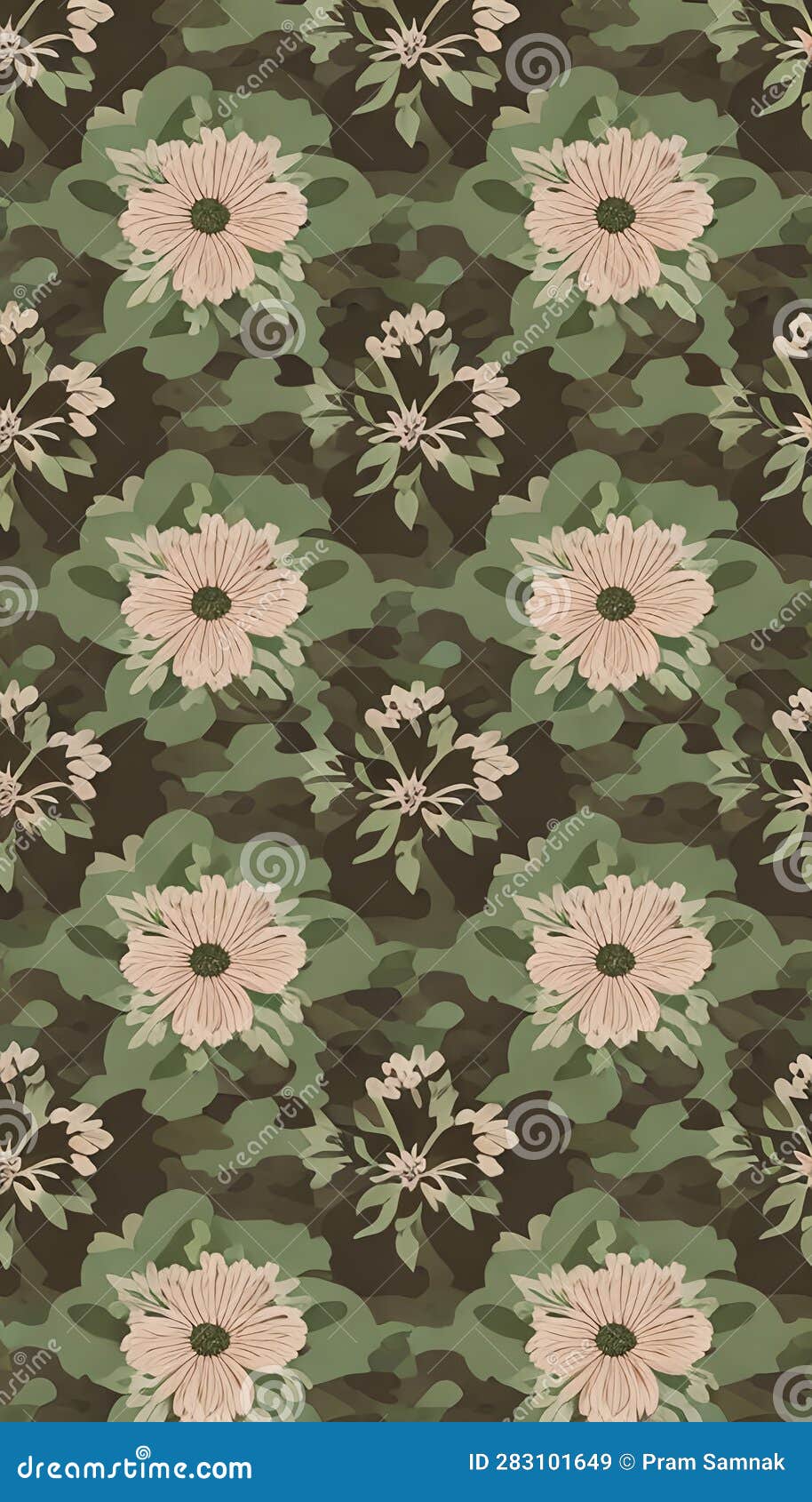 Floral Camouflage Pattern, a Pattern that is Both Beautiful and ...