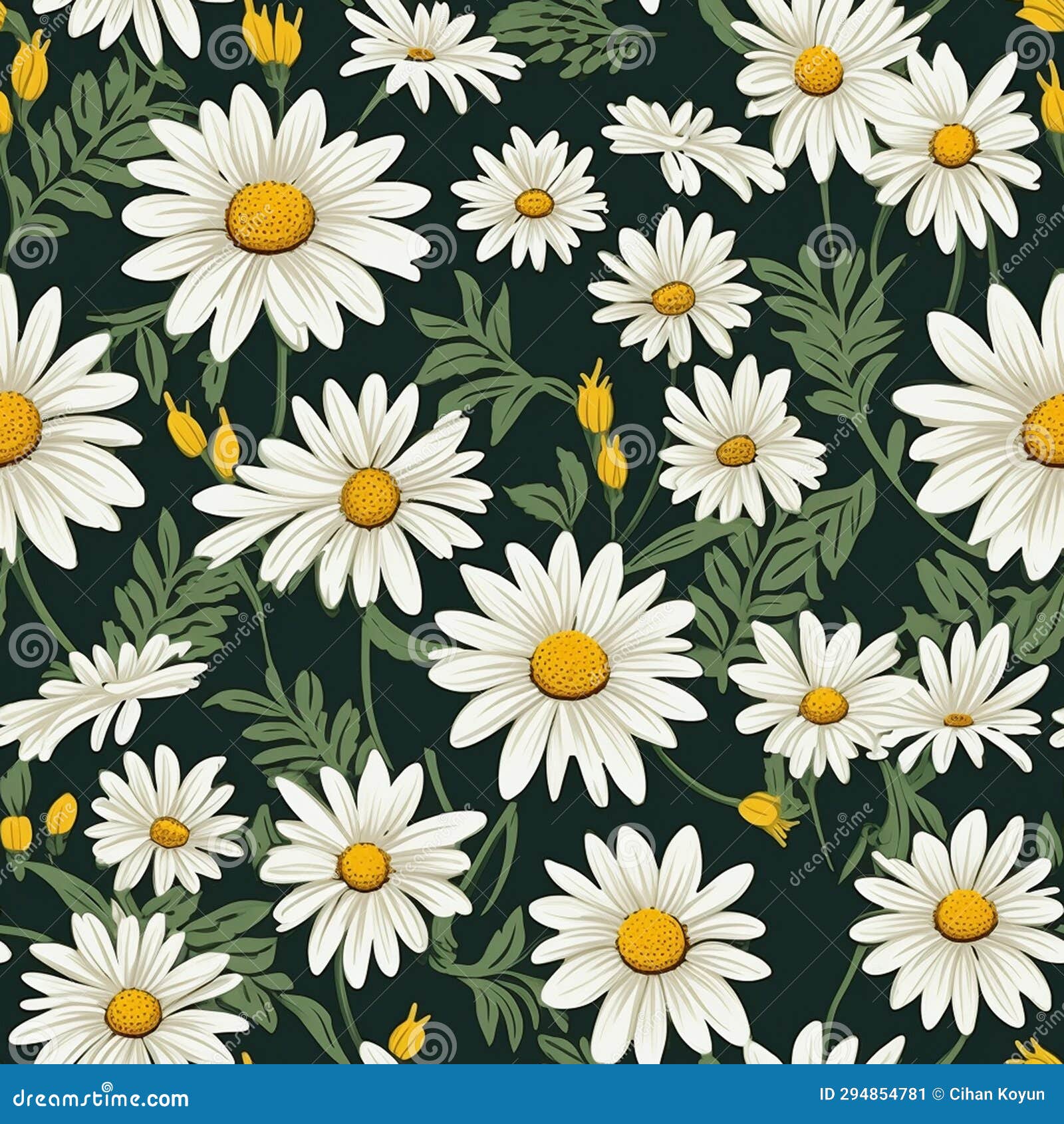 Floral Daisy Logo Design for Creative Business Stock Illustration ...