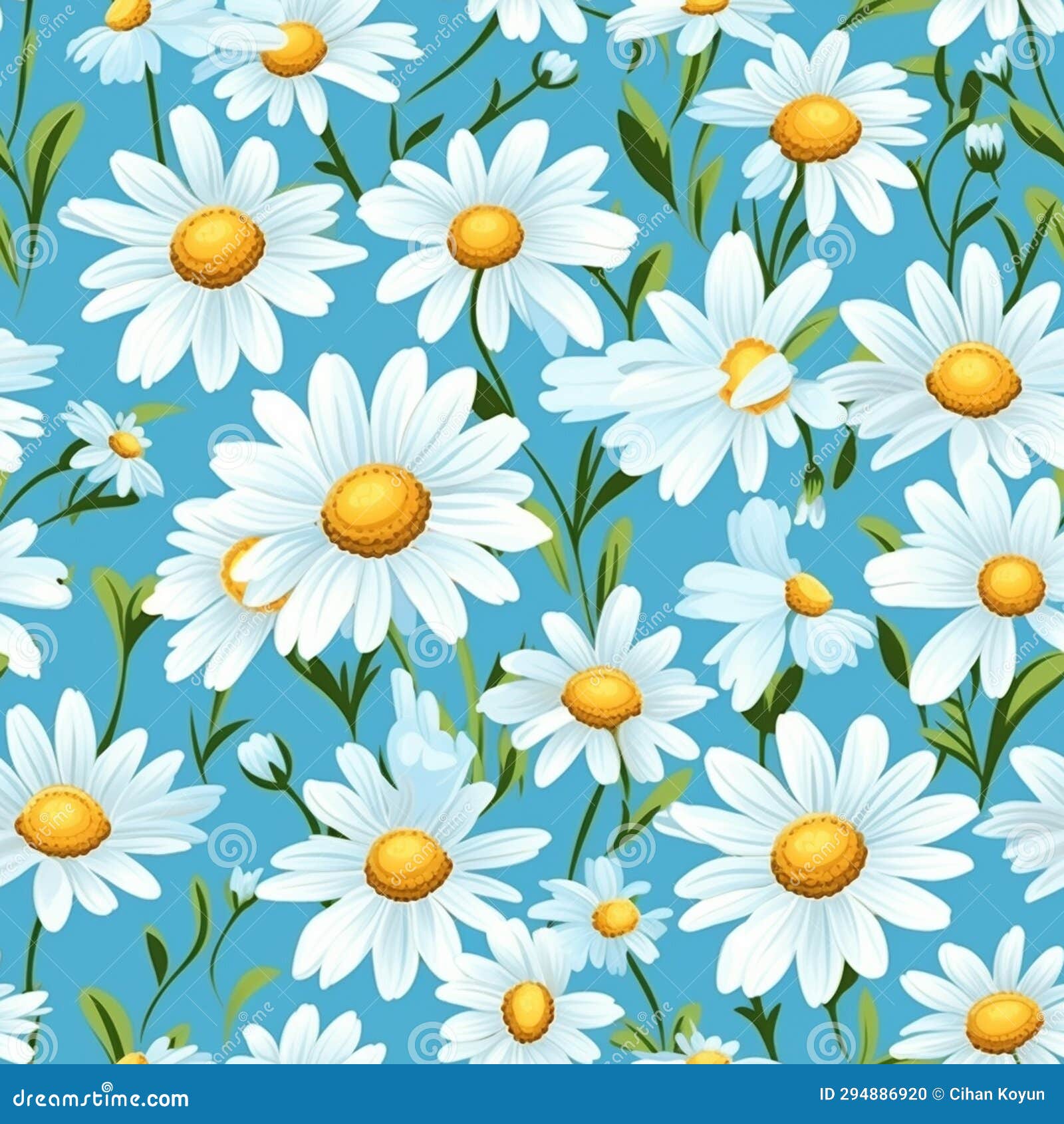 Floral Daisy Logo for Logo Design Stock Illustration - Illustration of ...