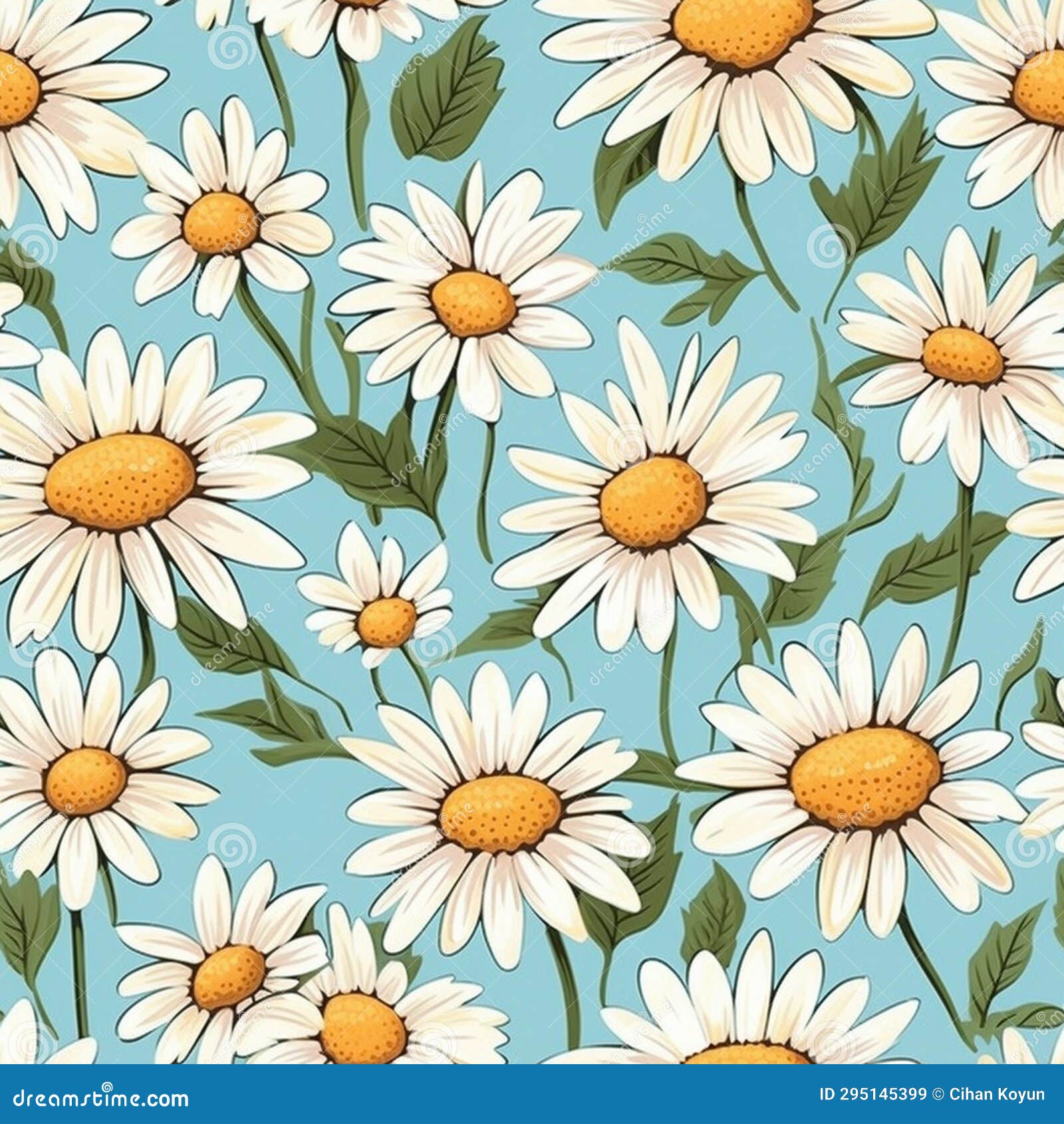 Floral Daisy Logo for Logo Design Stock Illustration - Illustration of ...