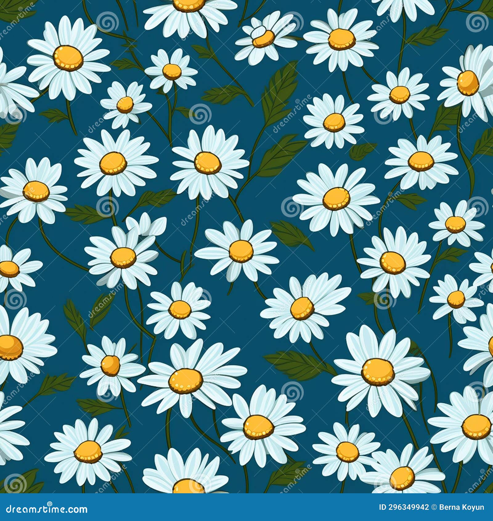 Floral Daisy Logo for Logo Design Stock Illustration - Illustration of ...