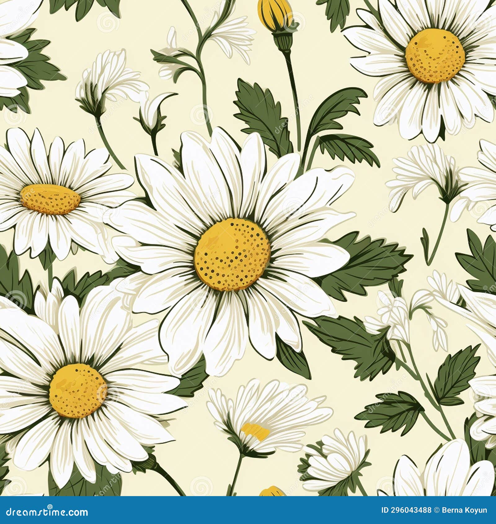 Floral Daisy Website Mockup for Professional Look Stock Illustration ...