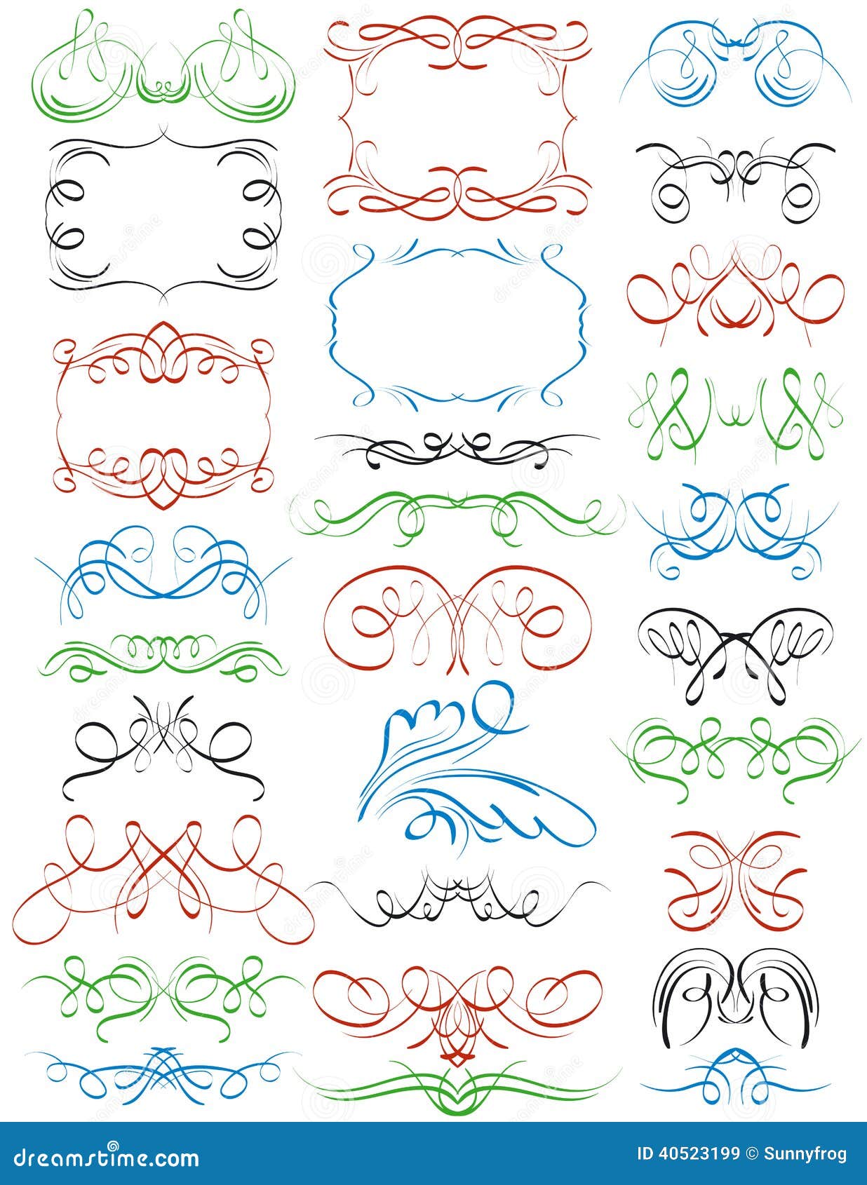 Ornamental Rules Vector | CartoonDealer.com #114769272