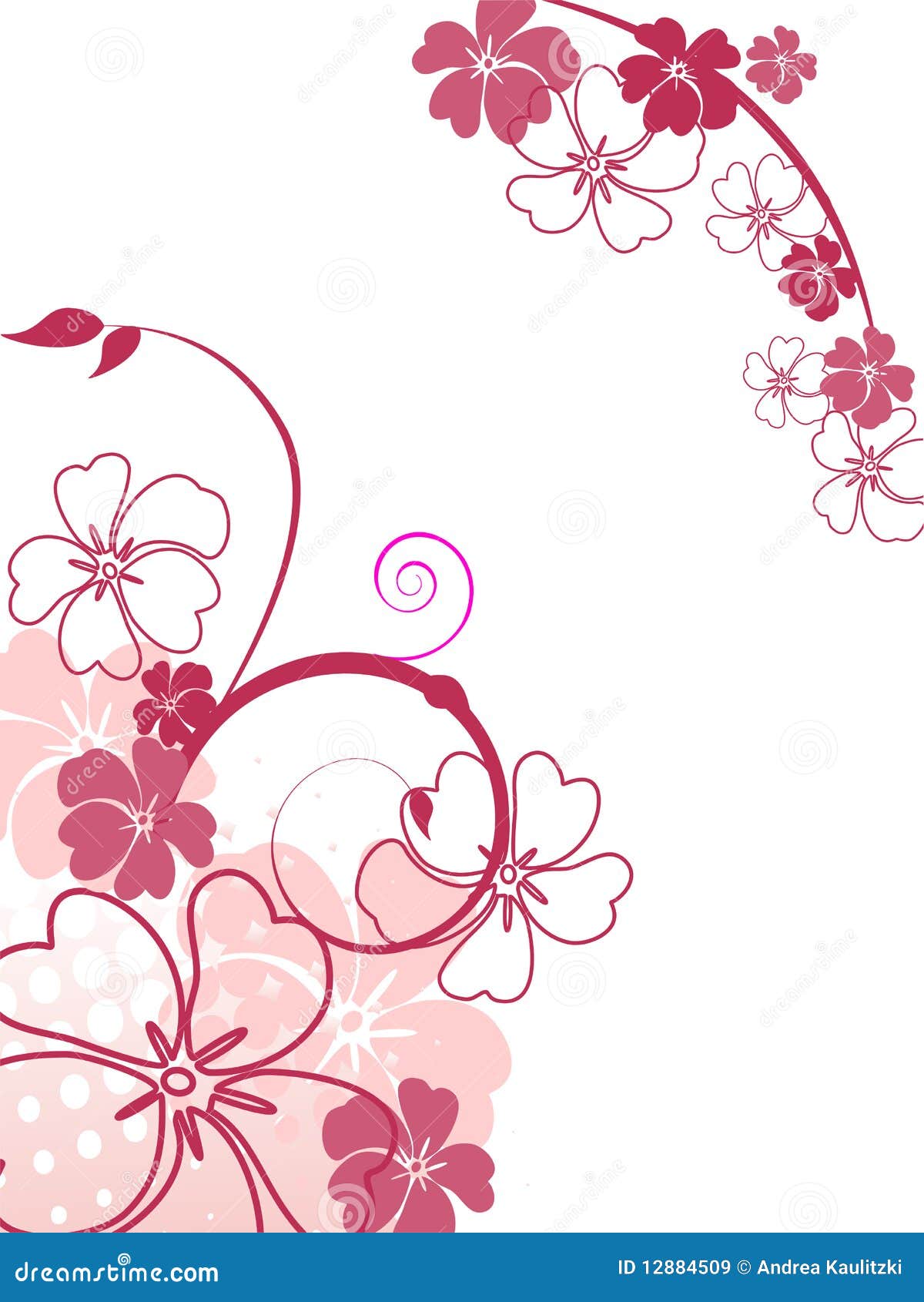 Floral design stock vector. Illustration of botanical - 12884509