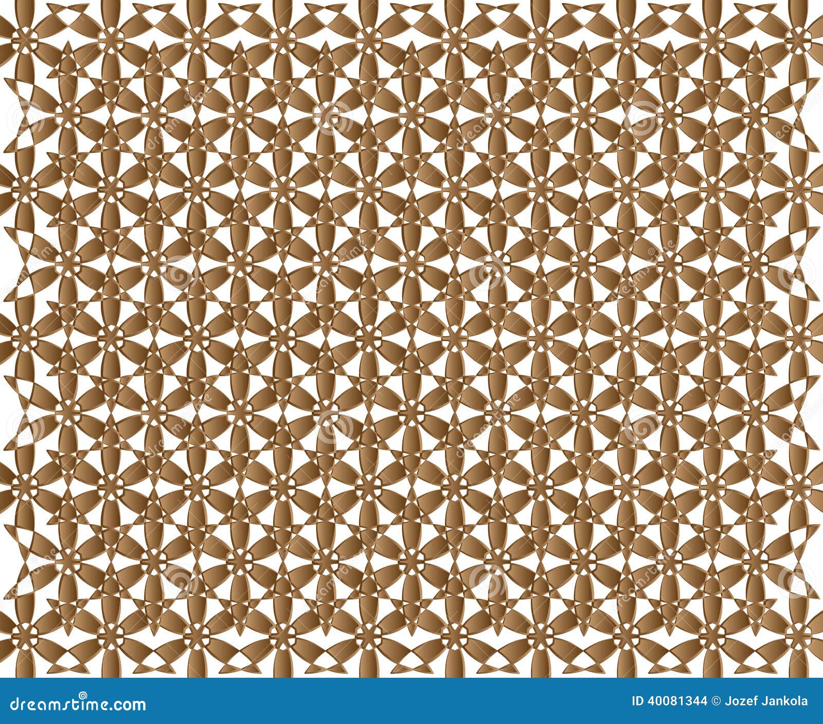 Floral Design Chocolate Color Stock Illustration - Illustration of ...