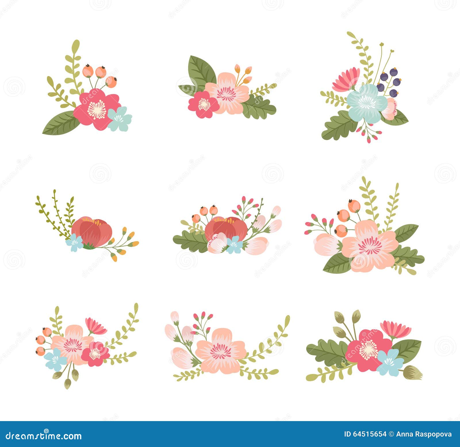 Floral design element stock vector. Illustration of border - 64515654