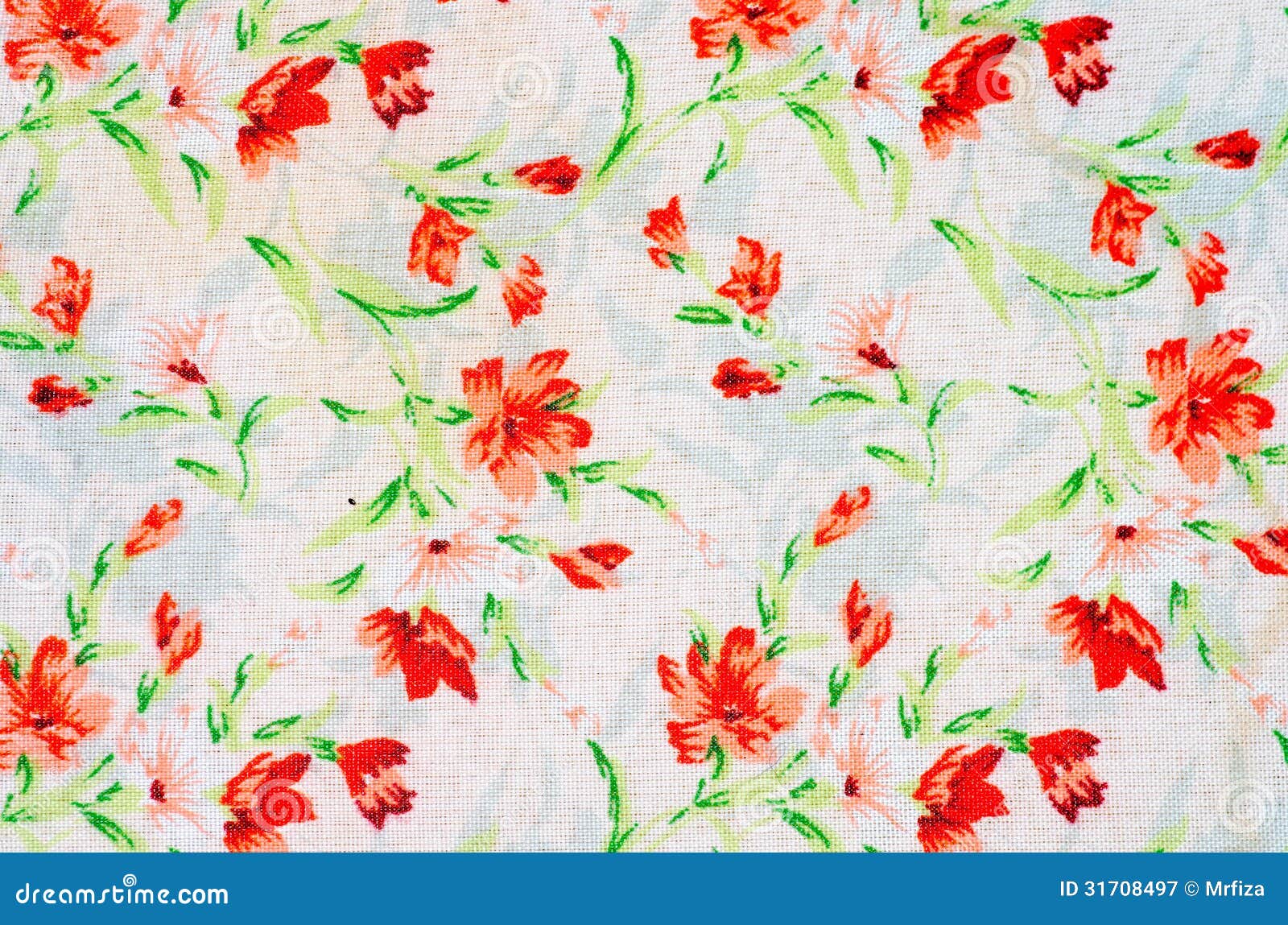 Floral design fabric stock image. Image of decoration - 31708497