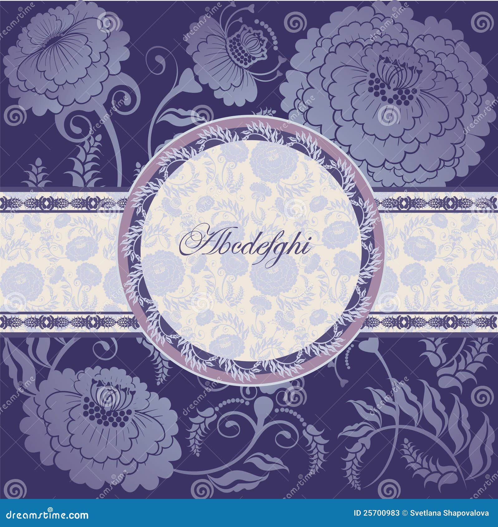 Floral design lilac stock vector. Illustration of floral - 25700983