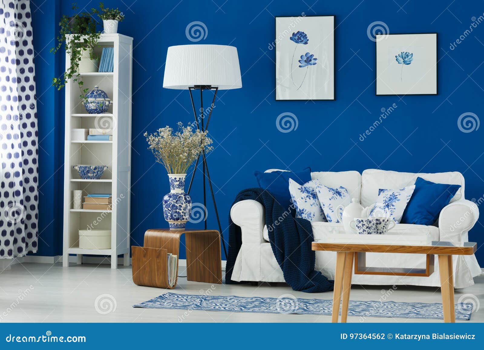 Floral design in room stock photo. Image of apartment - 97364562