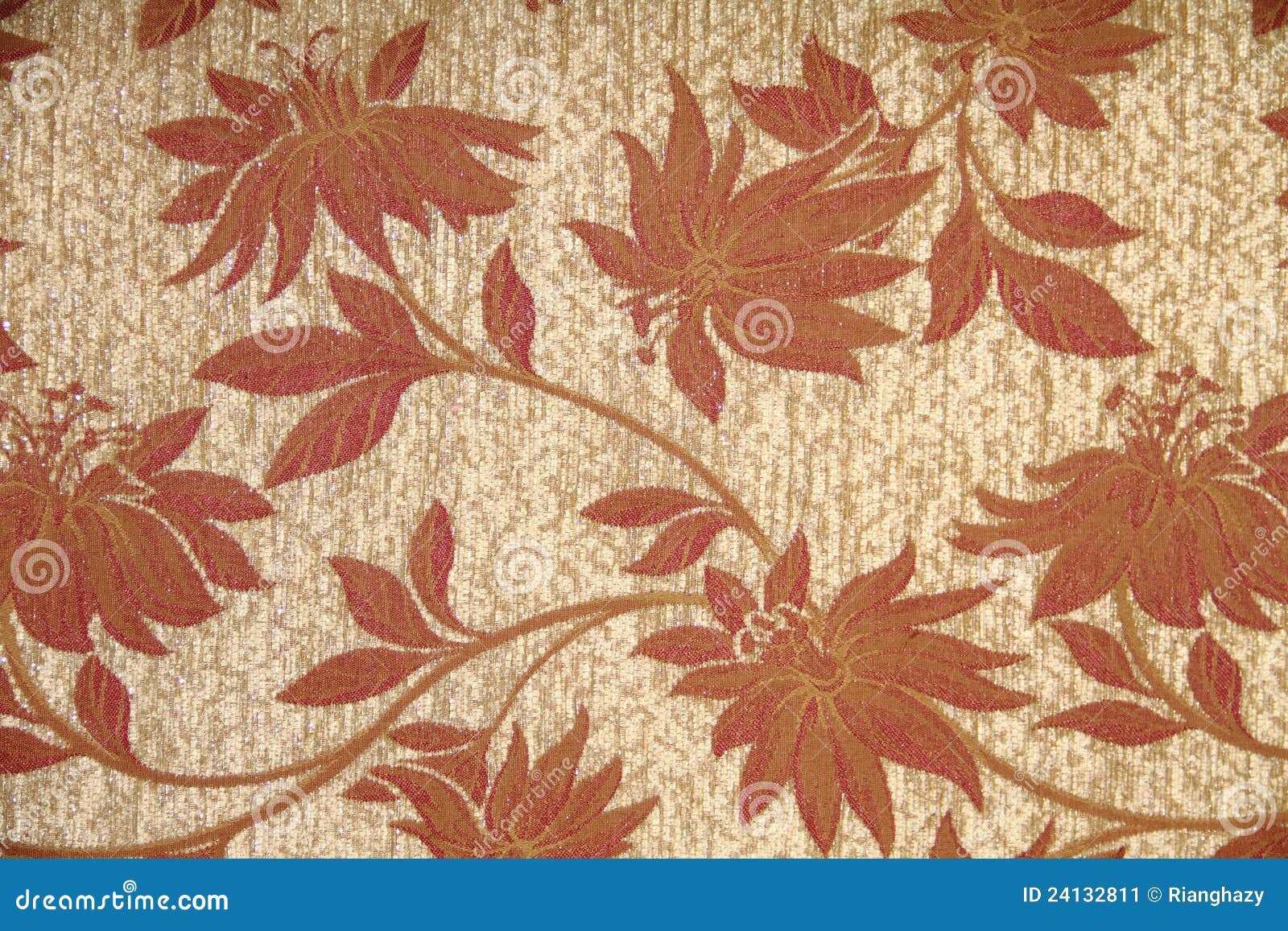 Floral designs on fabrics stock image. Image of bedding - 24132811