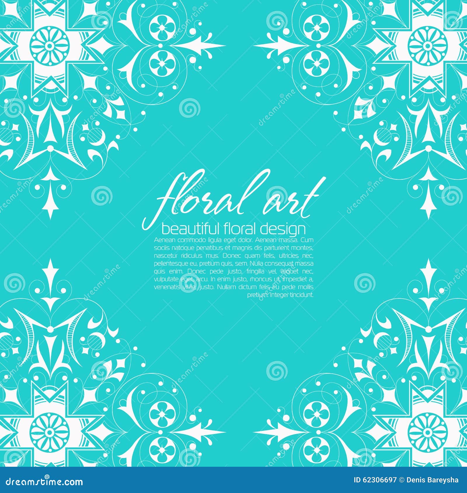 Floral Elements, Ornate Background Stock Vector - Illustration of curl ...