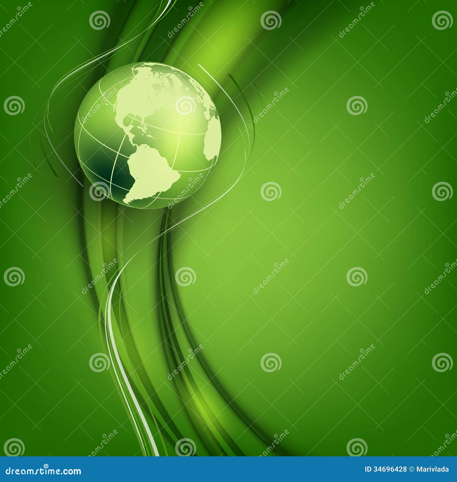 Floral Environmental Vector Frame Stock Vector - Illustration of ...