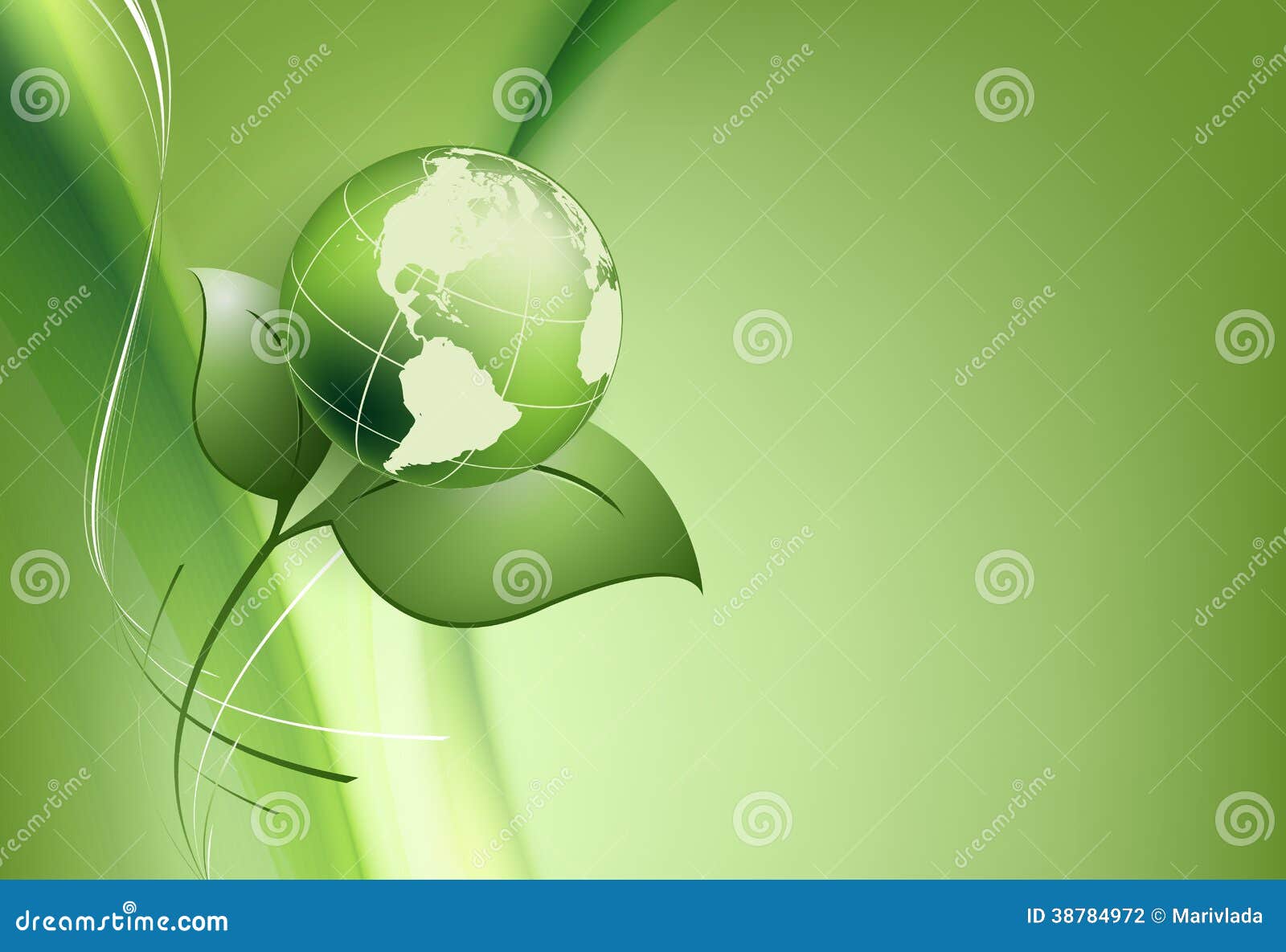 Floral Environmental Vector Frame Stock Vector - Illustration of ...