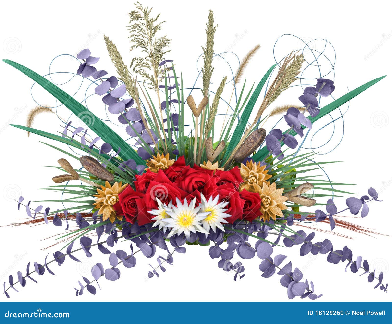 Floral Explosion stock illustration. Illustration of arrangement - 18129260