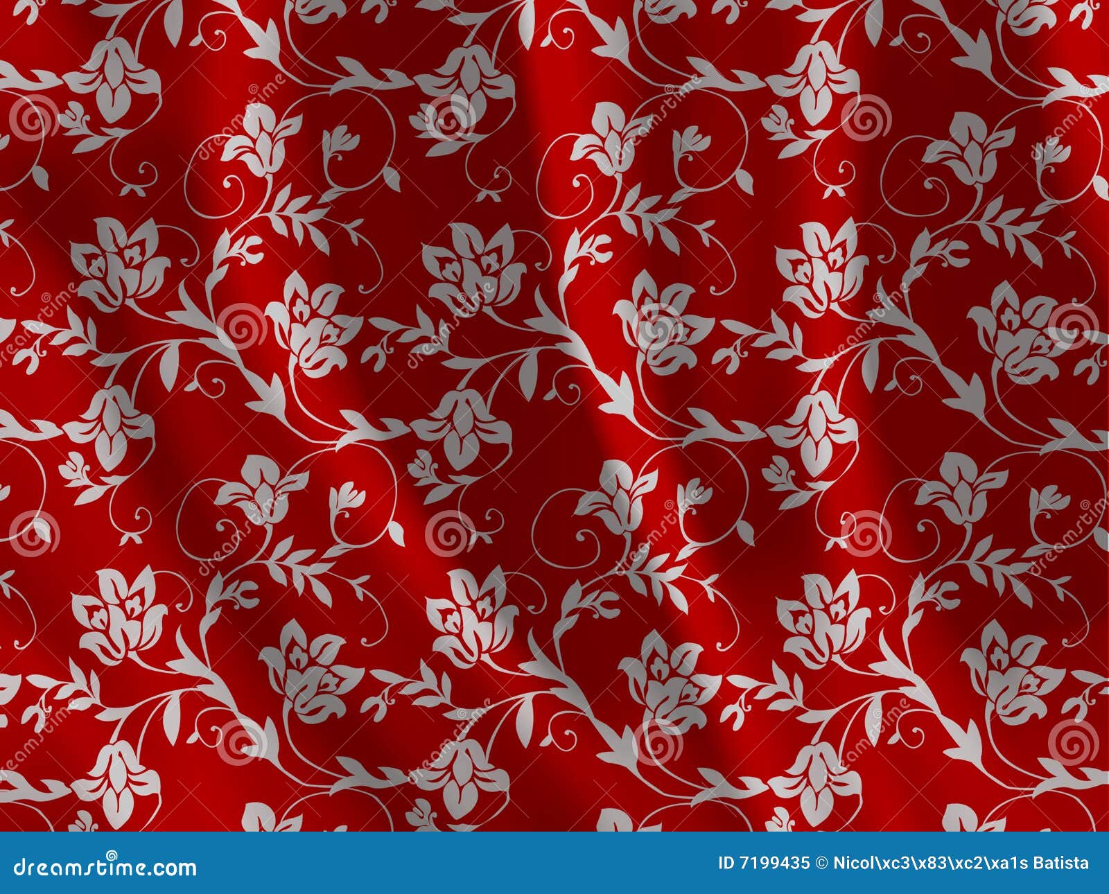 Floral Fabric Texture Royalty-Free Stock Photography | CartoonDealer ...