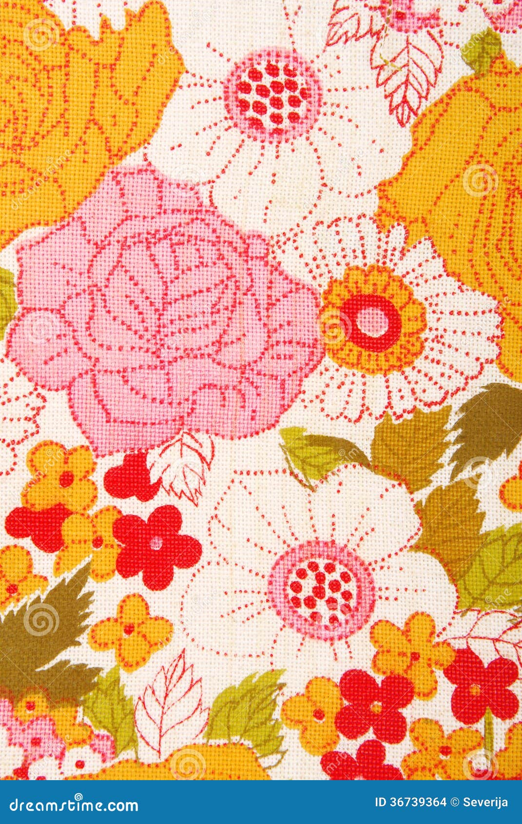 Floral fabric texture stock photo. Image of curtain, object - 36739364