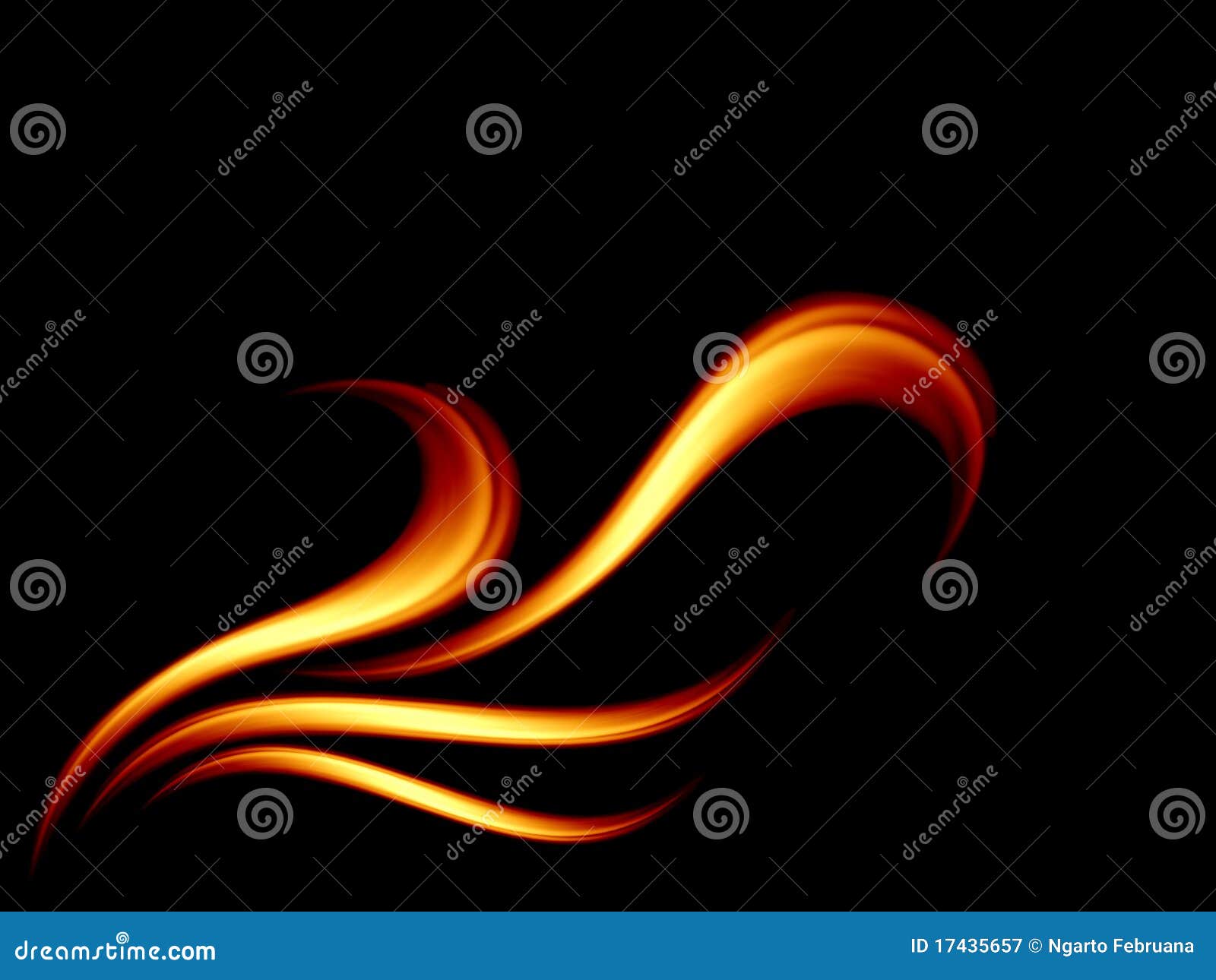 Floral Flame stock image. Image of lines, designer, beautiful - 17435657