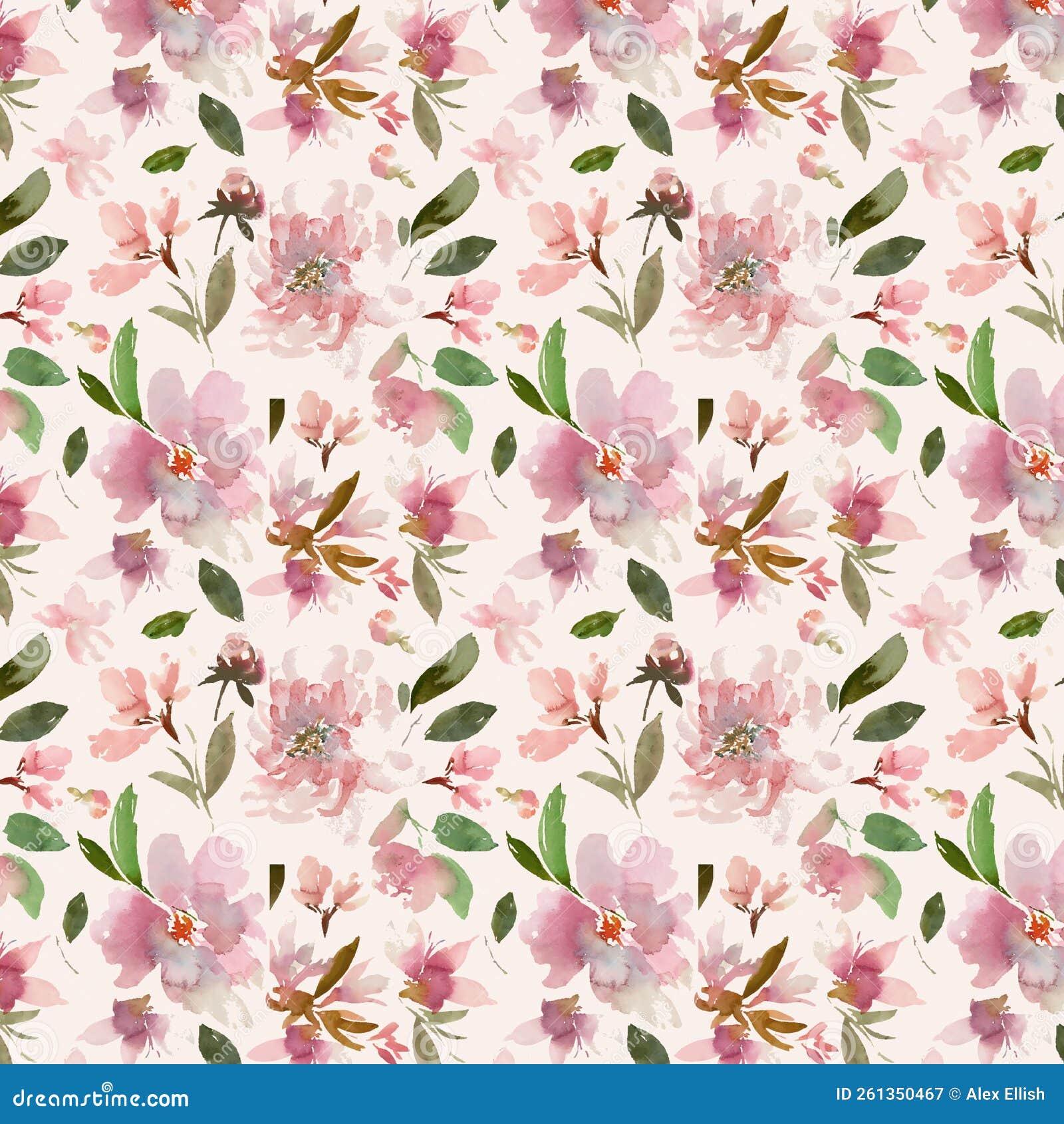 Flower design pattern stock illustration. Illustration of flowe - 261350467