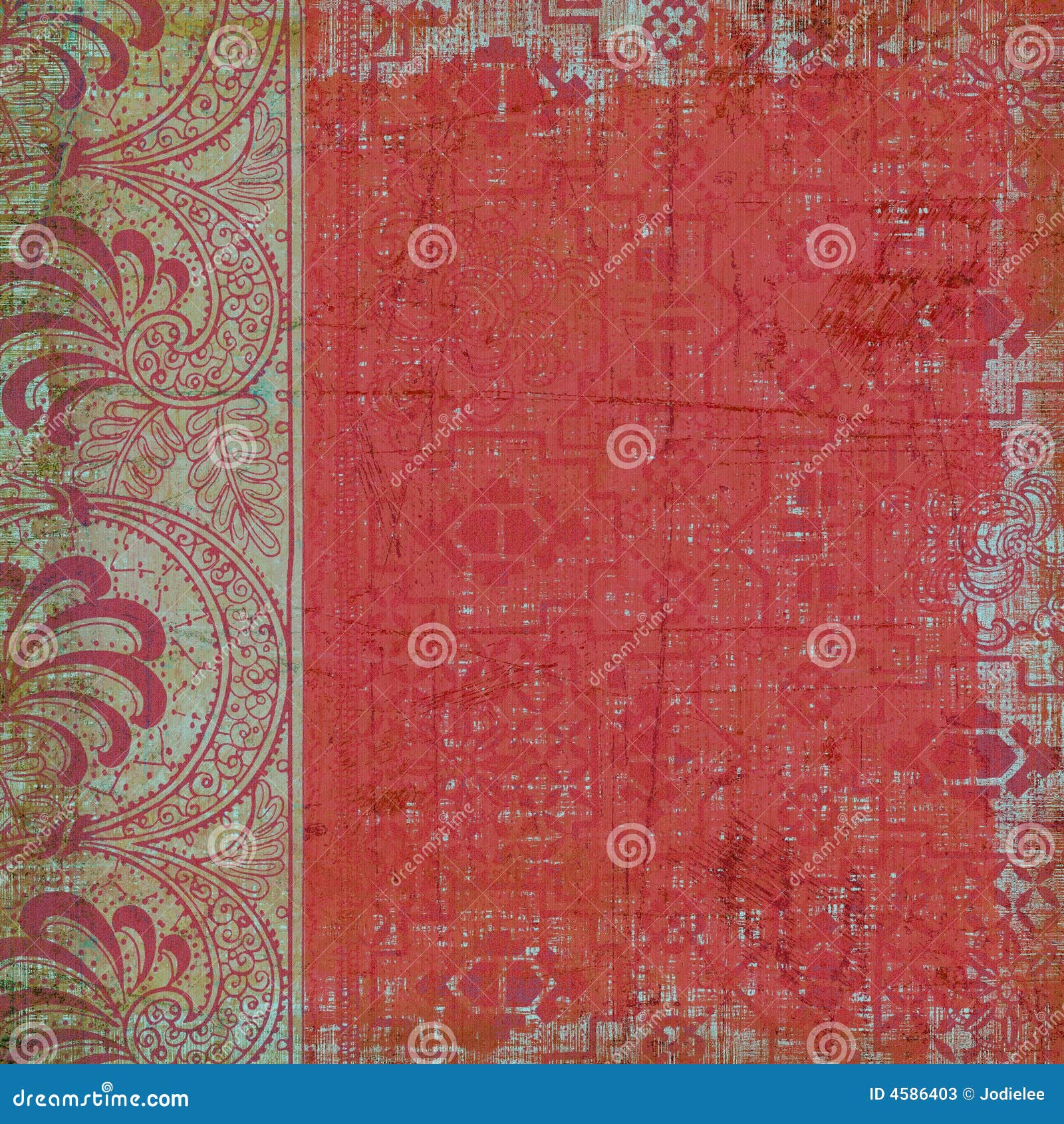 Floral Gypsy Bohemian Style Background Stock Image - Image of pastel ...