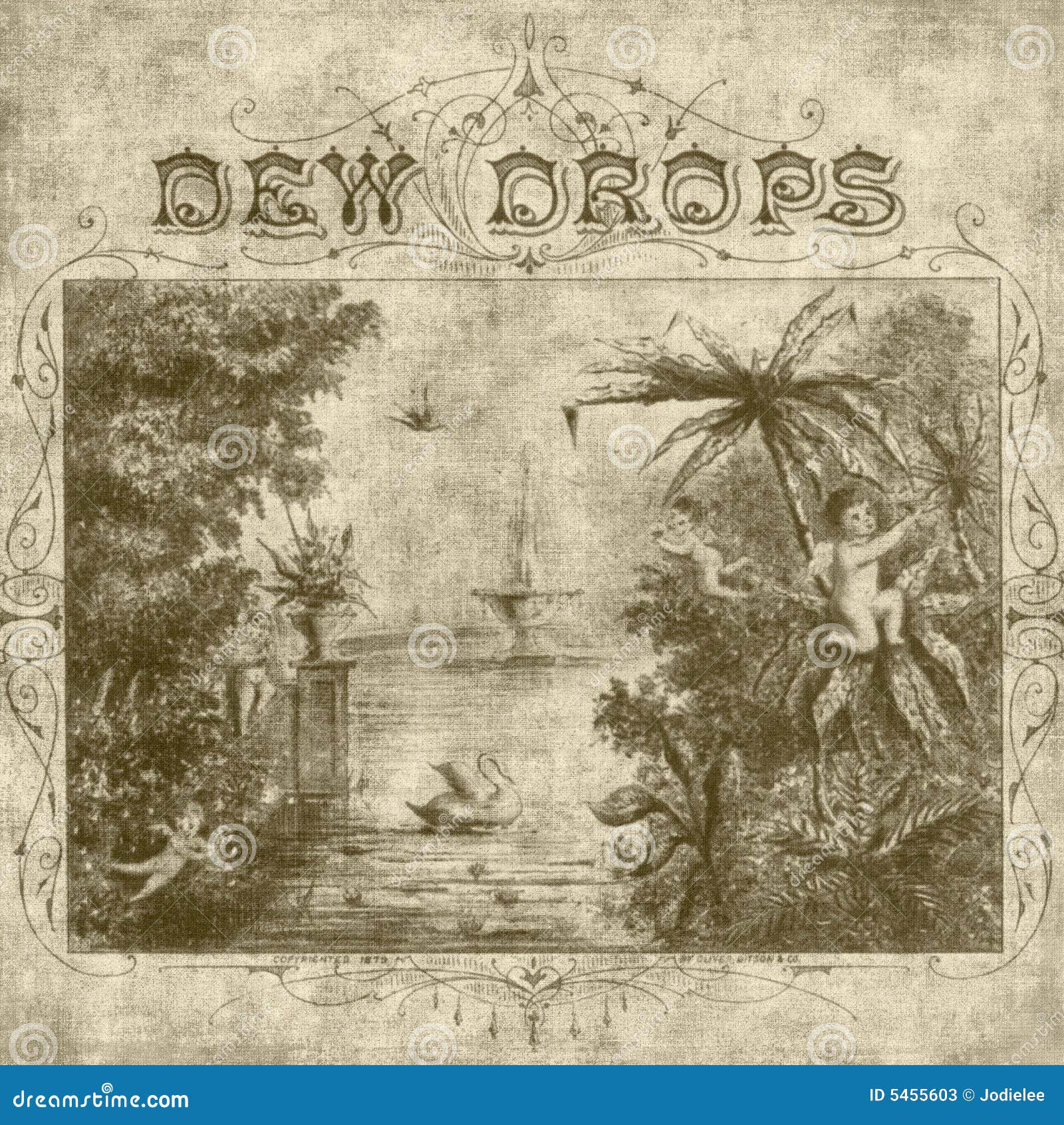 Floral Gypsy Bohemian Style Background Stock Illustration ...