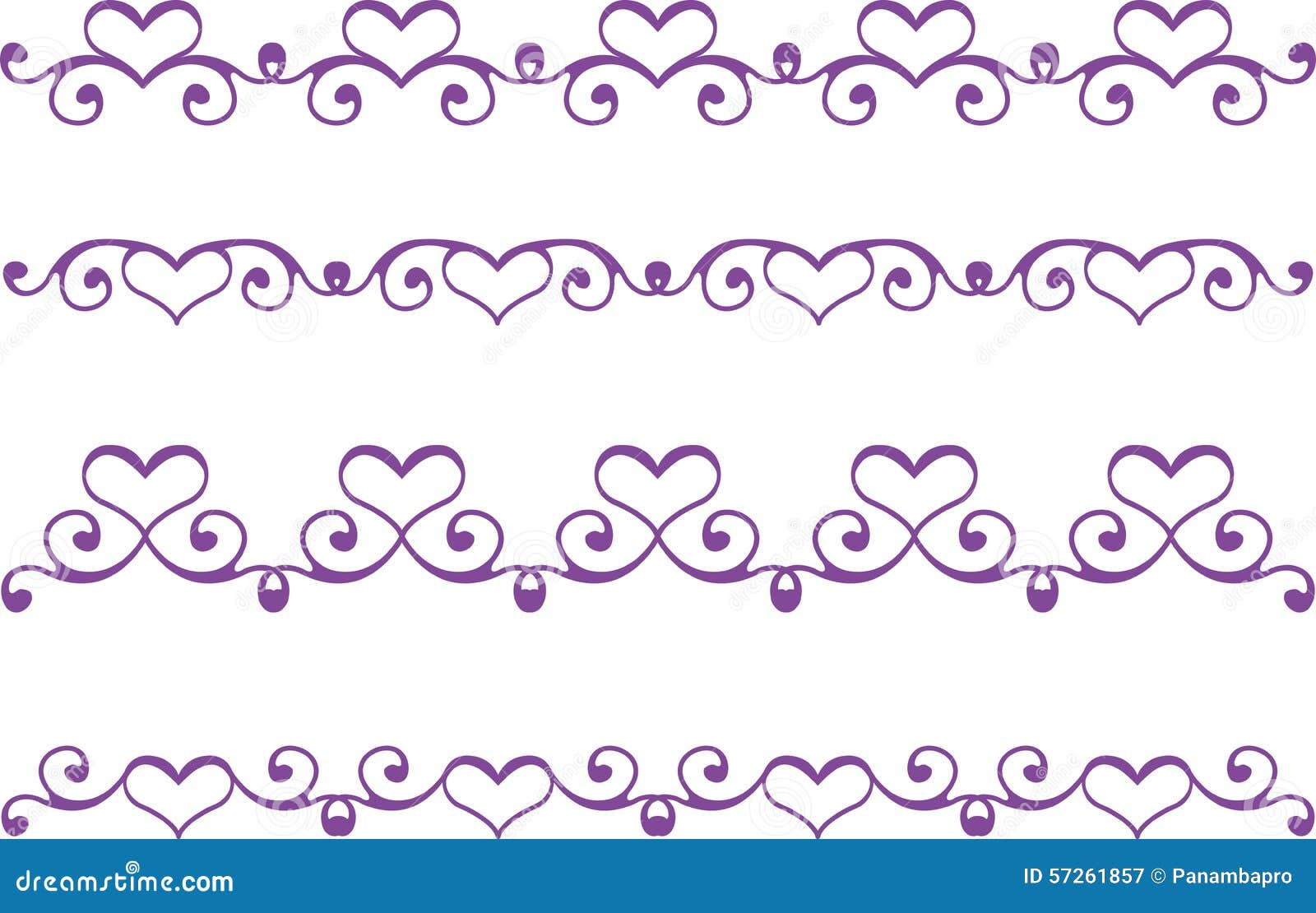 Purple Heart Borders