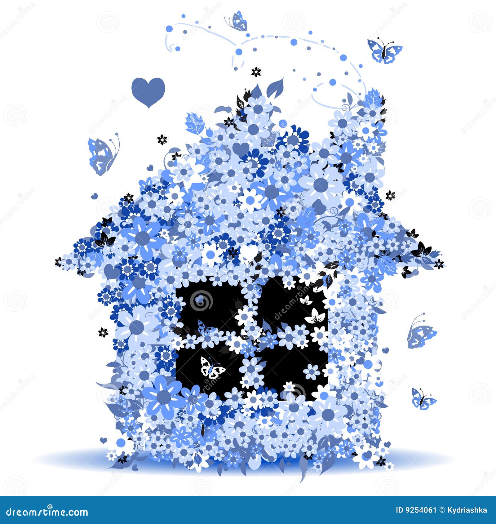 House Illustration, Drawing, Engraving, Ink, Line Art, VectorHouse ...