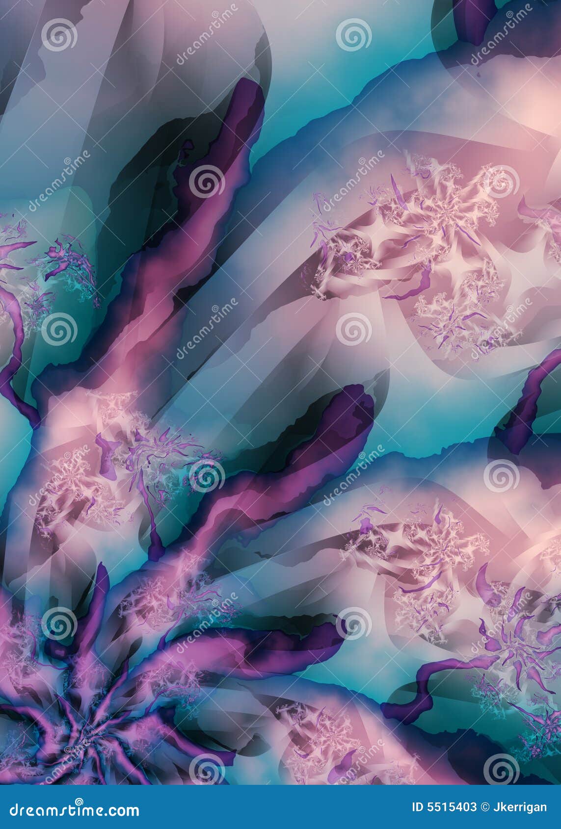 Floral Impressions stock illustration. Illustration of background - 5515403