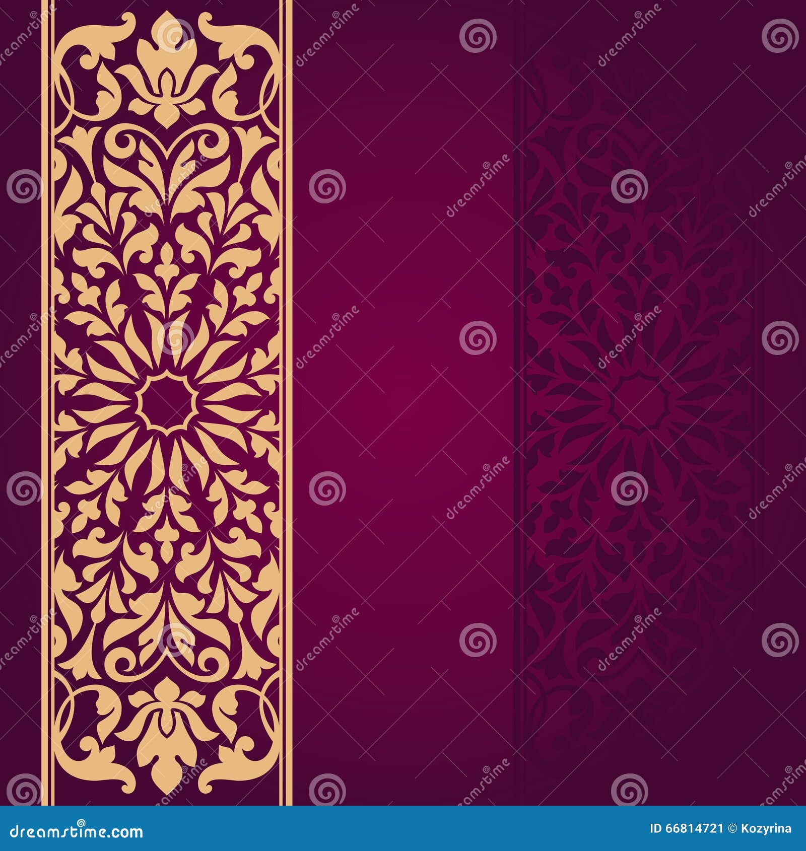 Indian Pattern Design Vector Illustration | CartoonDealer.com #45632588