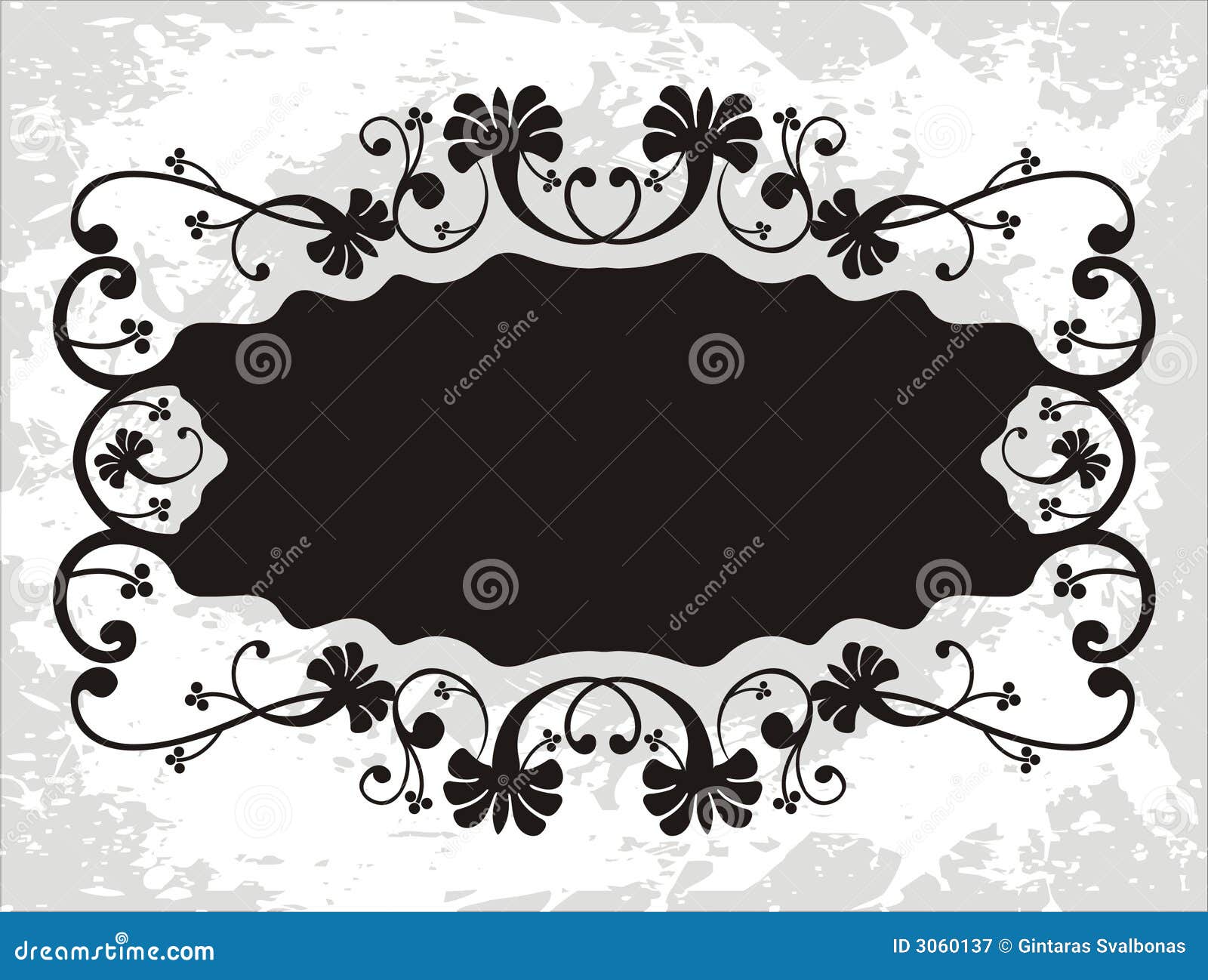 Floral label background stock vector. Illustration of flower - 3060137