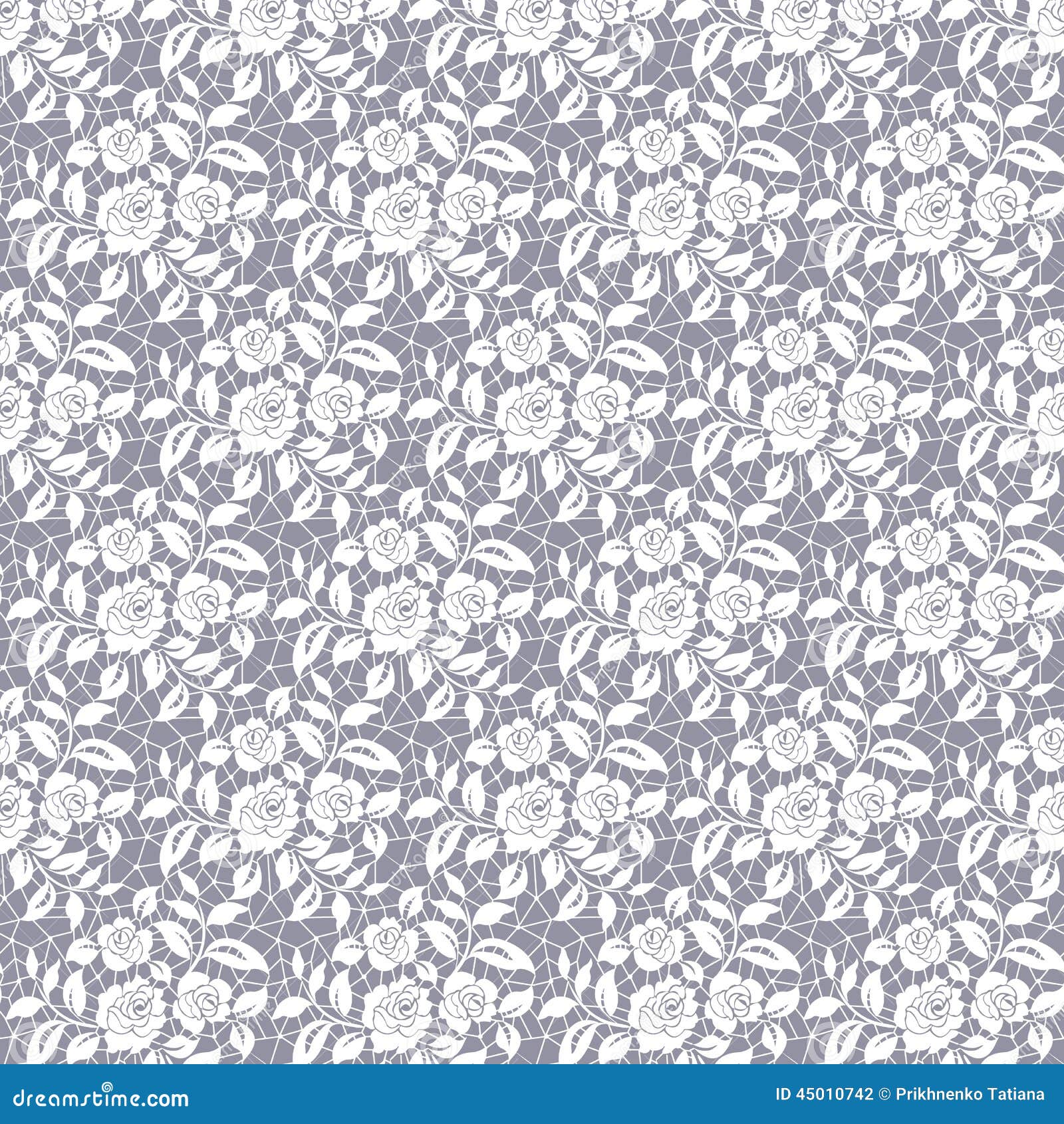 Floral lace pattern stock vector. Illustration of textile - 45010742