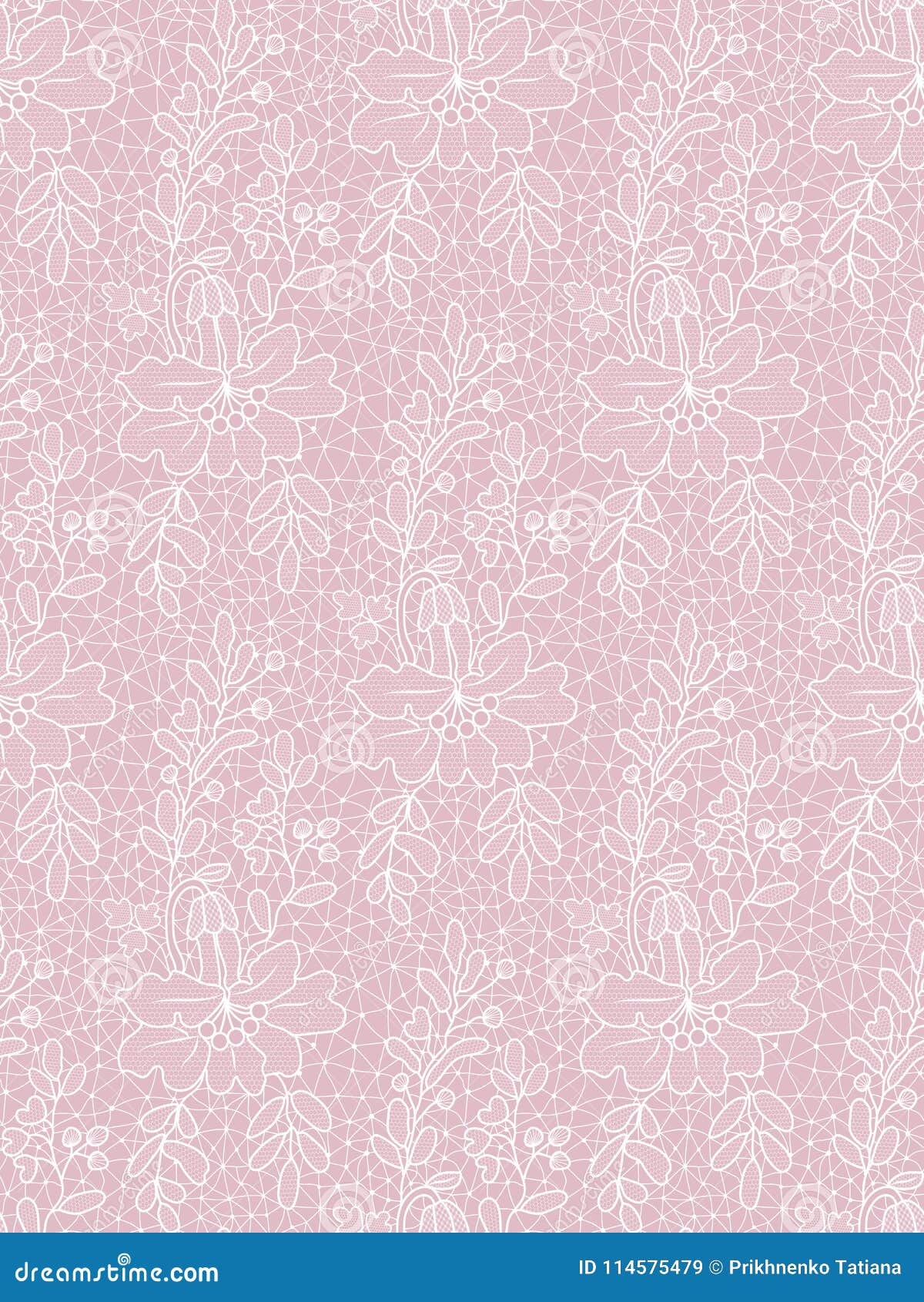 Floral Lace Pattern Stock Vector Illustration Of Lace 114575479
