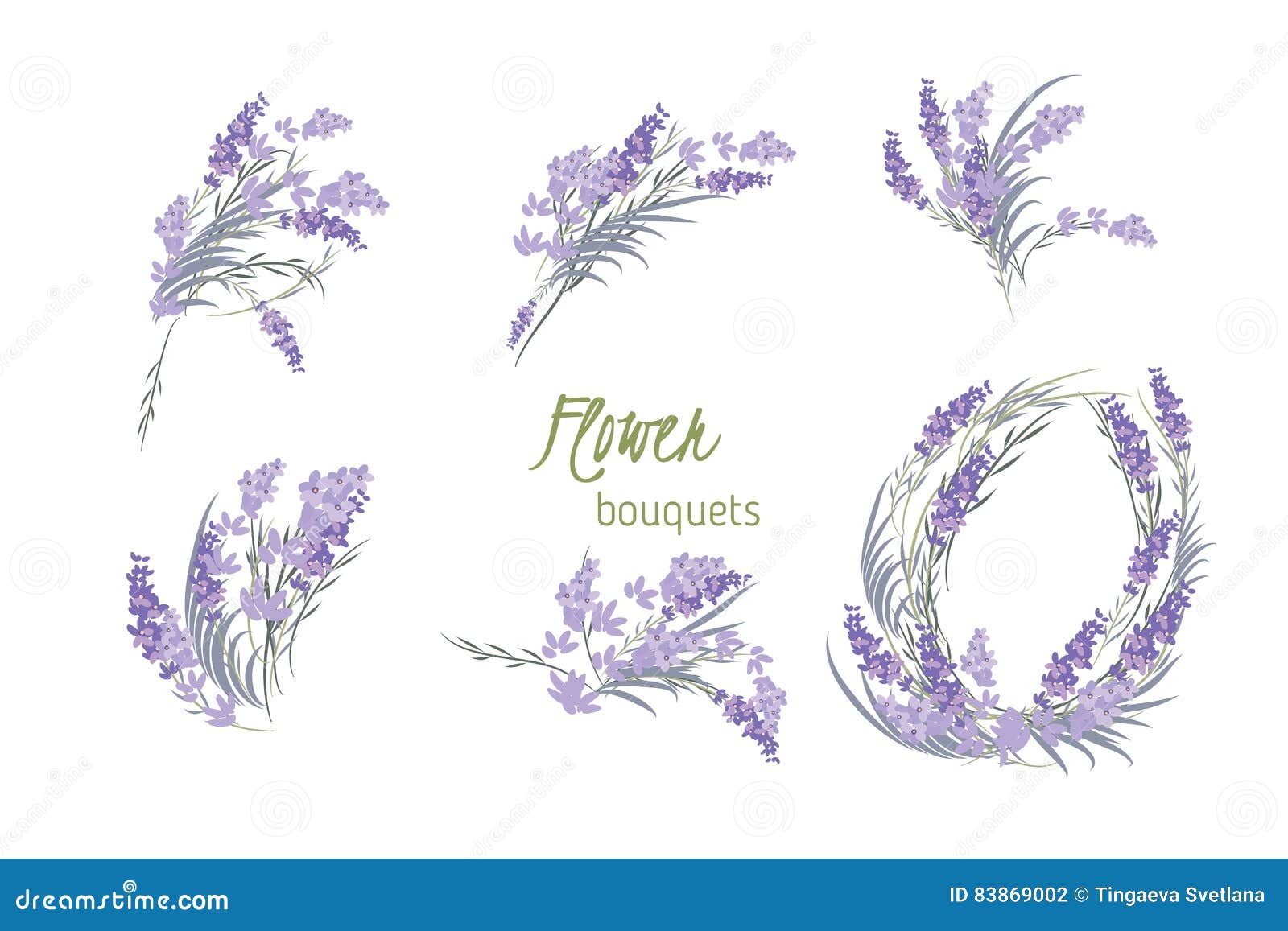 Floral Lavender Retro Vintage Background Stock Vector - Illustration of ...