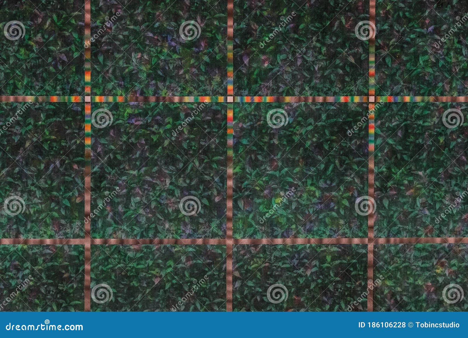 Perforated Abstract Floral Leaf Background Stock Photo - Image of ...