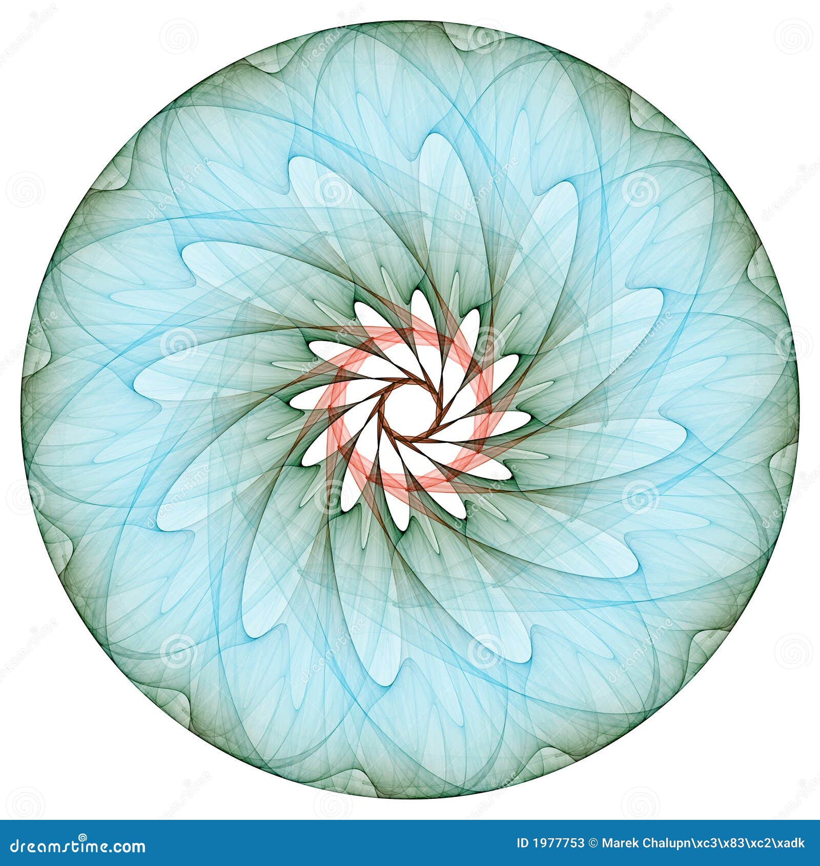 Floral mandala stock illustration. Illustration of color - 1977753