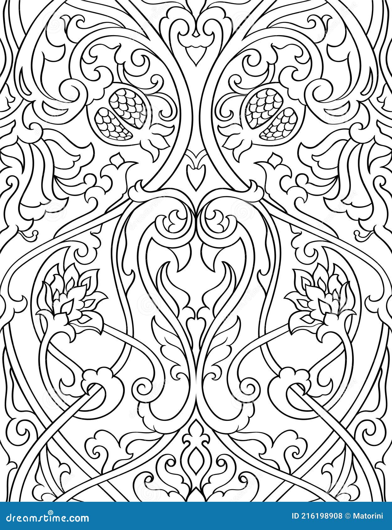 Medieval Pattern Cartoon Vector | CartoonDealer.com #58902137