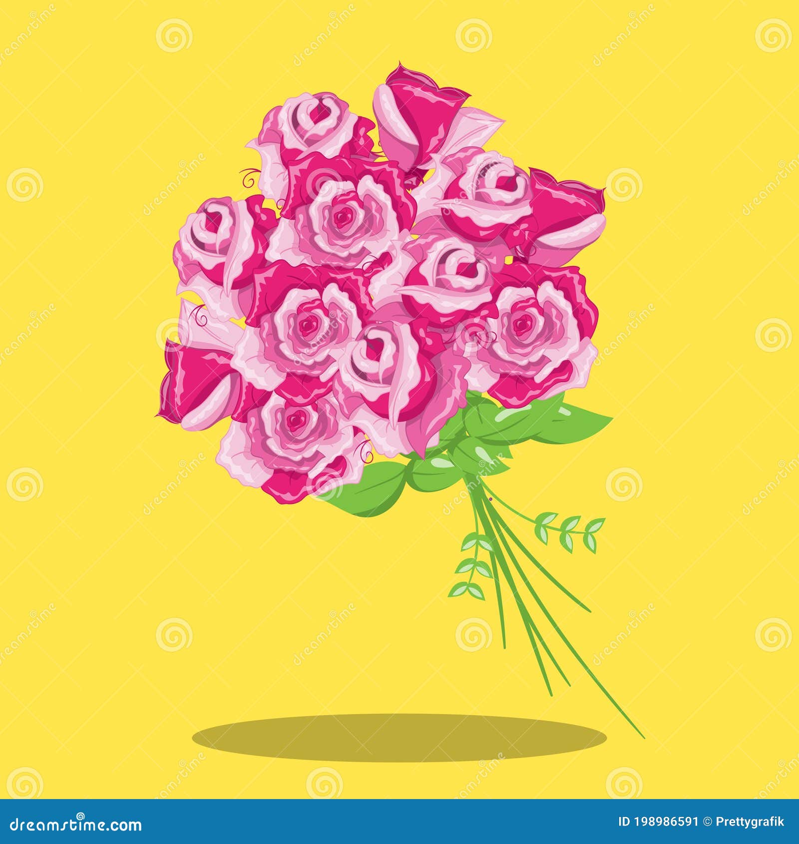 Floral Numbers flower 12 stock vector. Illustration of flower - 198986591