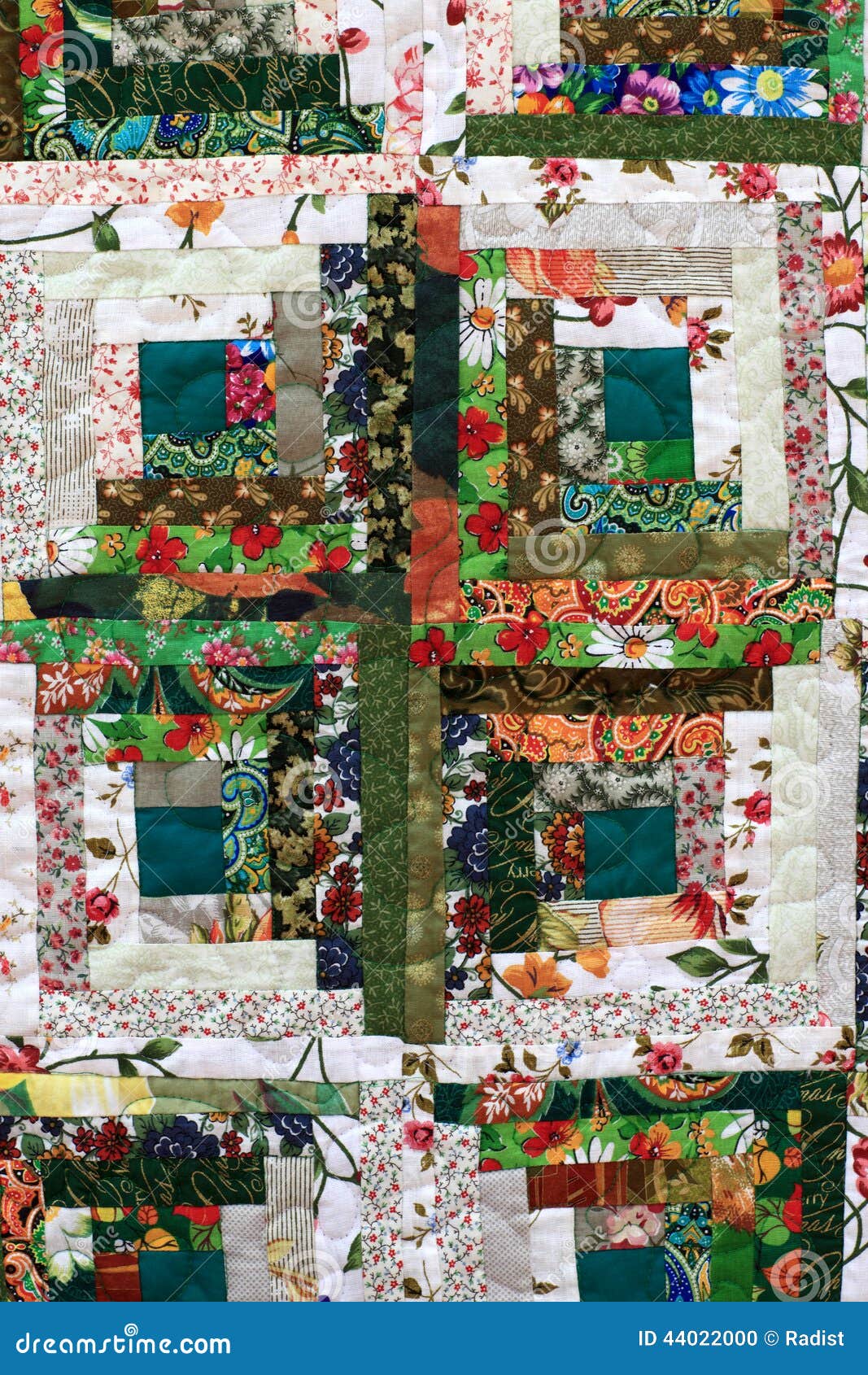 Floral patchwork stock photo. Image of blanket, patchwork - 44022000