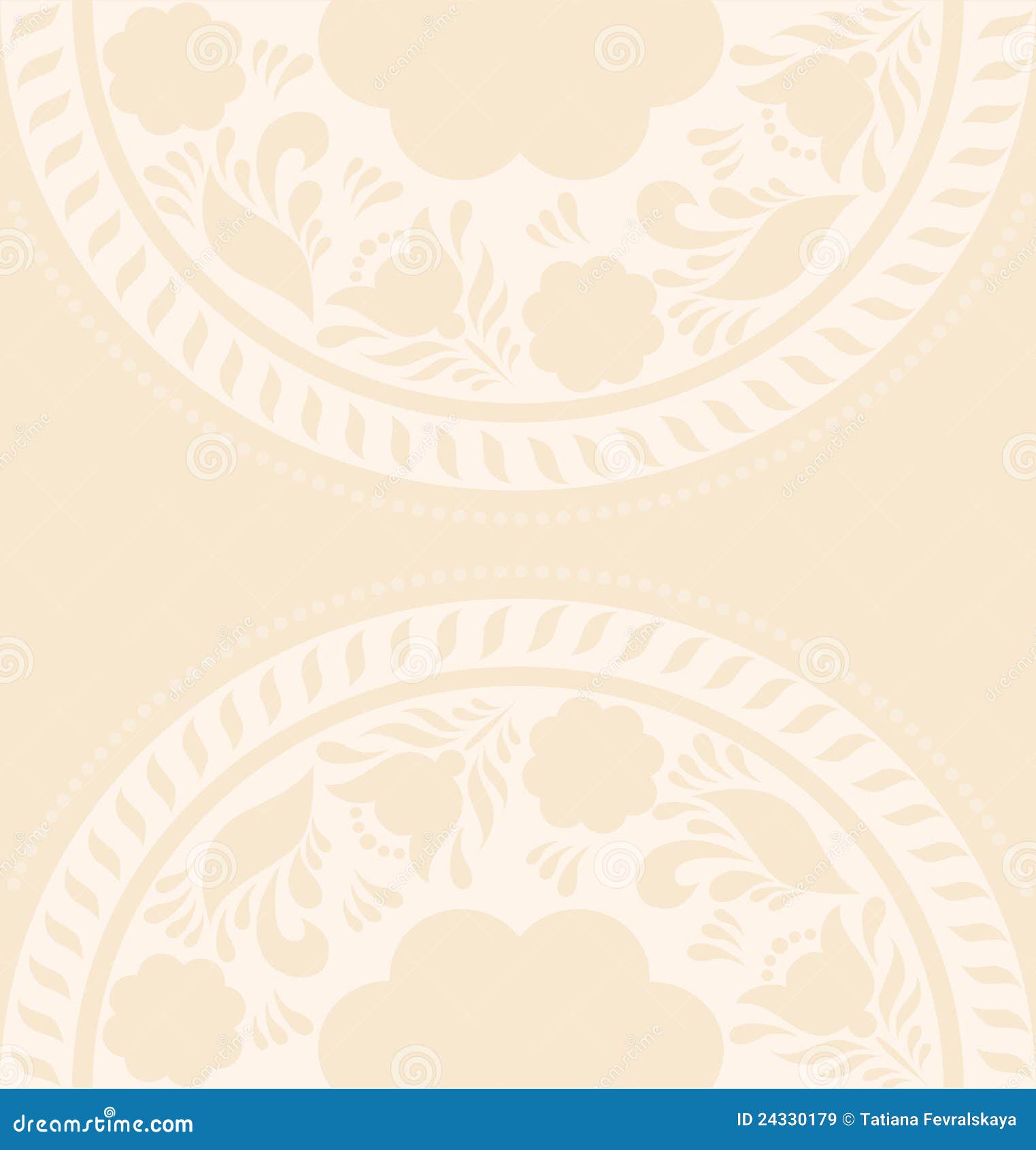 Floral pattern card stock vector. Illustration of ornament - 24330179