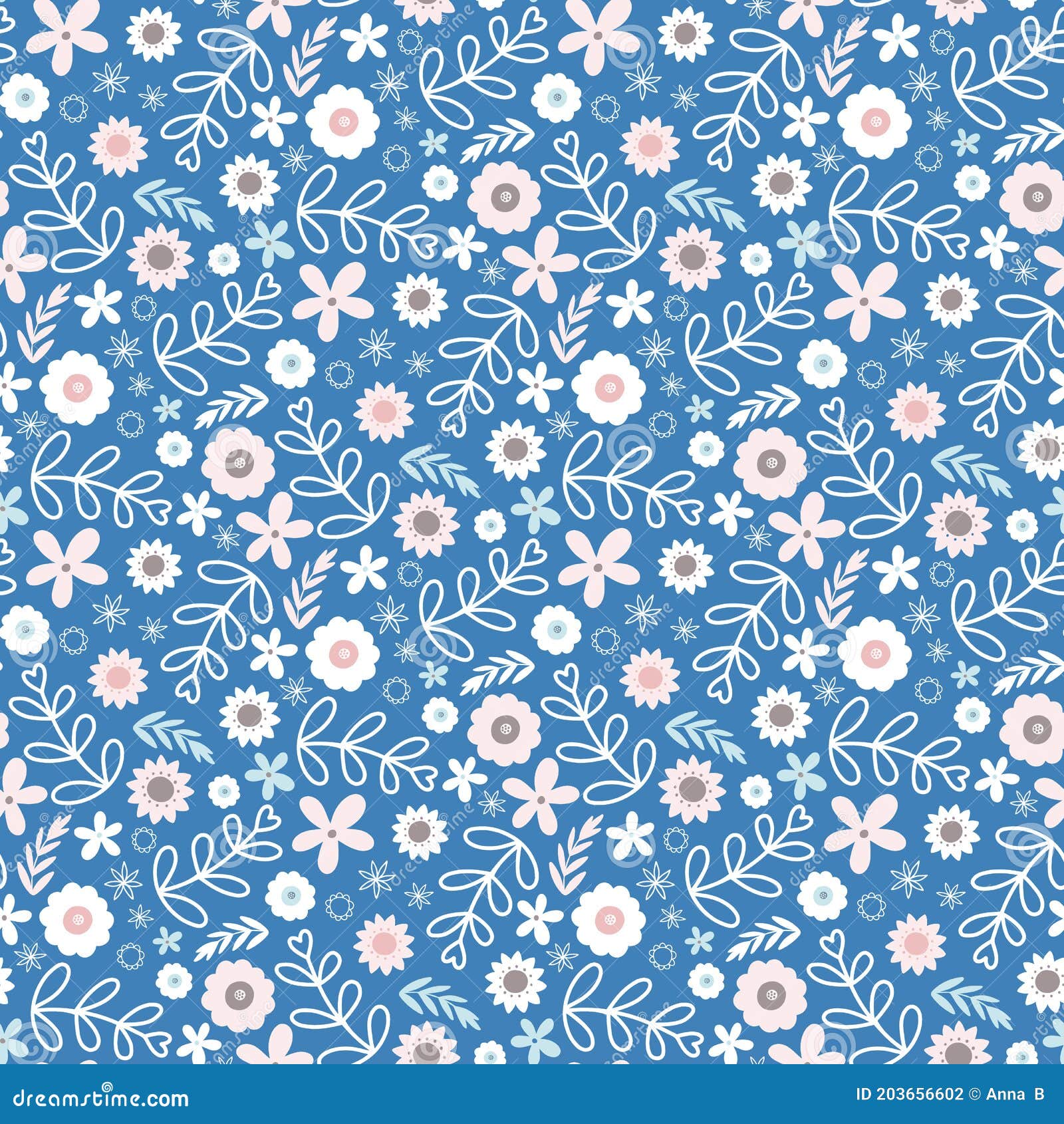 Vector Tossed Colourful Feathers Seamless Repeat Pattern Background ...