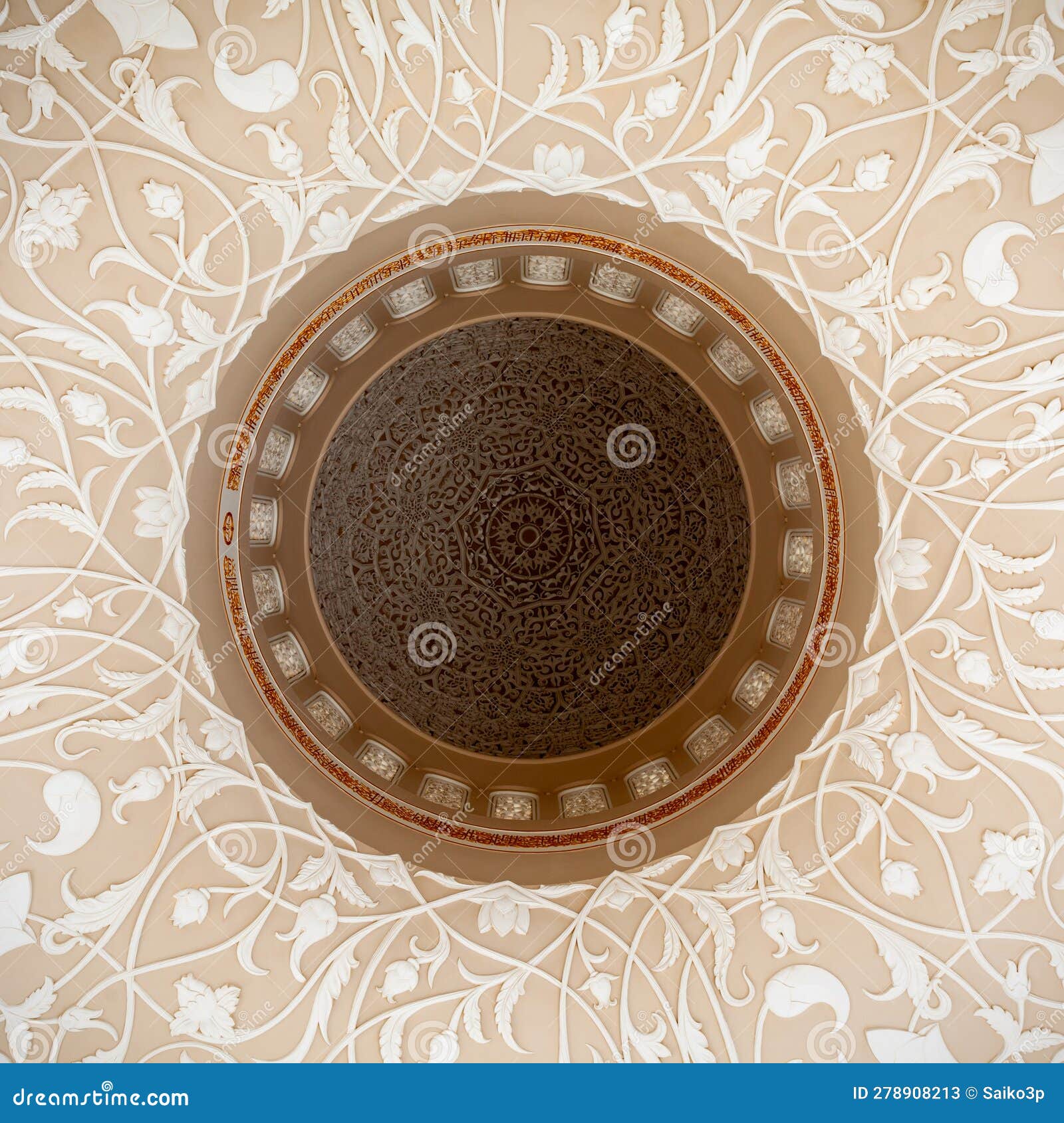 Sheikh Zayed Mosque Pattern Design Editorial Stock Photo - Image of ...